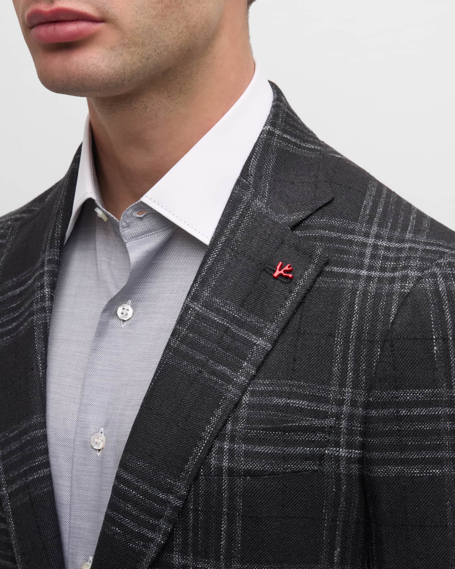 Isaia Men's Plaid Sport Coat | Neiman Marcus