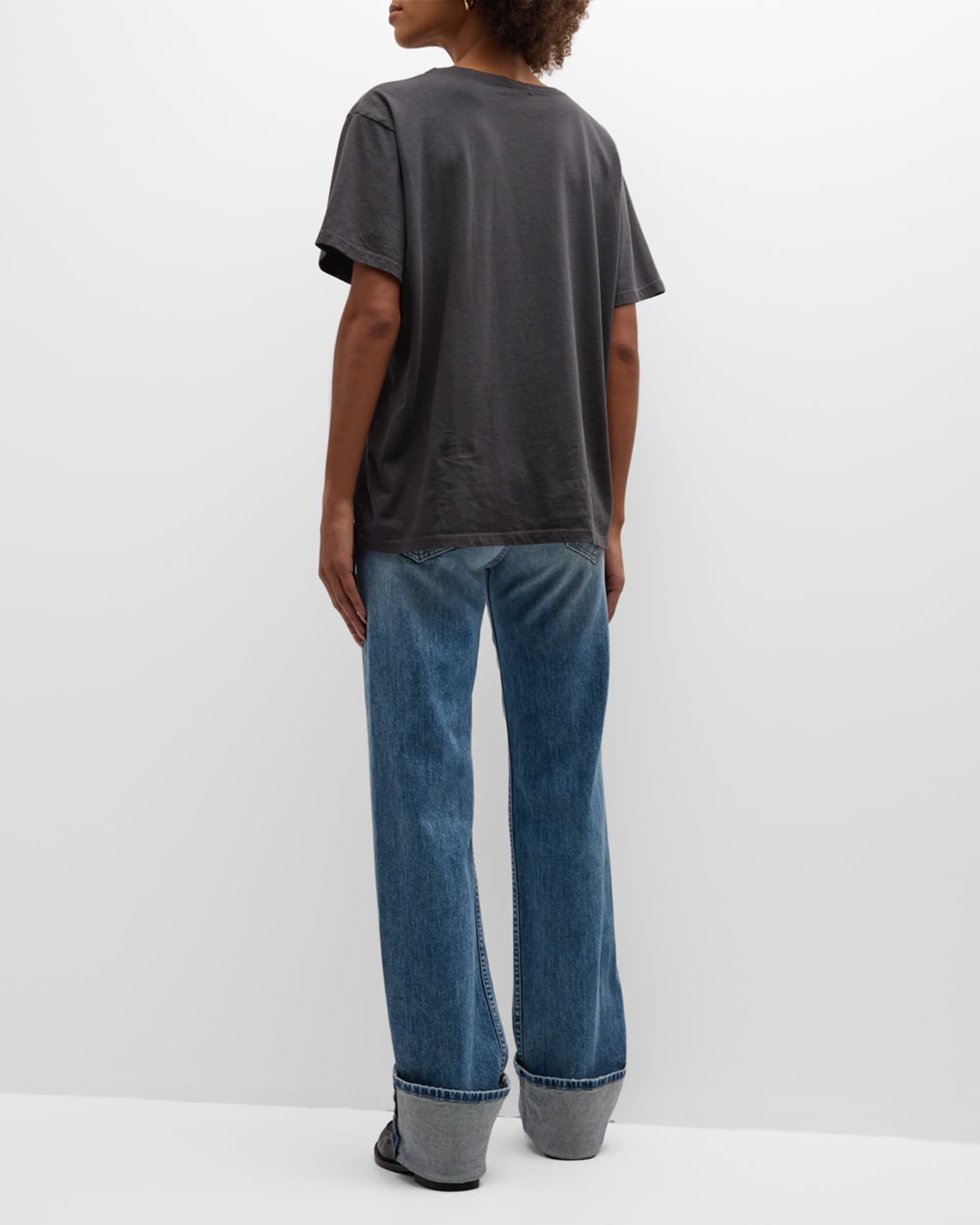 MOTHER The Duster Skimp Cuff Jeans | Neiman Marcus