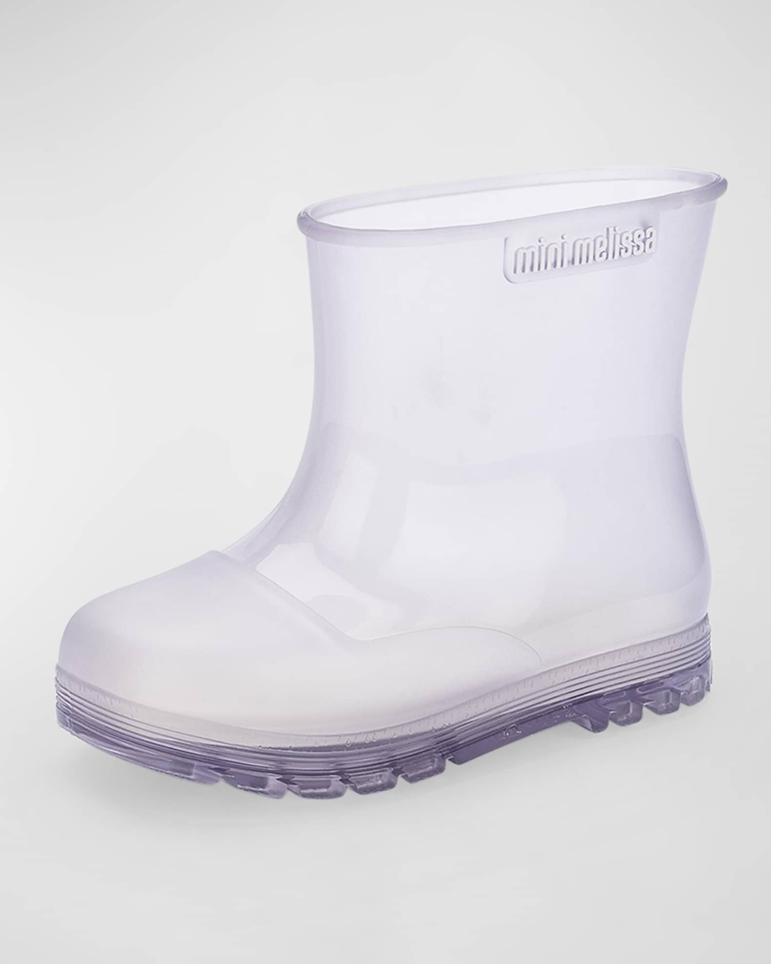 Mini Melissa Girl's Slip-On Rain Boots, Baby/Toddler | Neiman Marcus