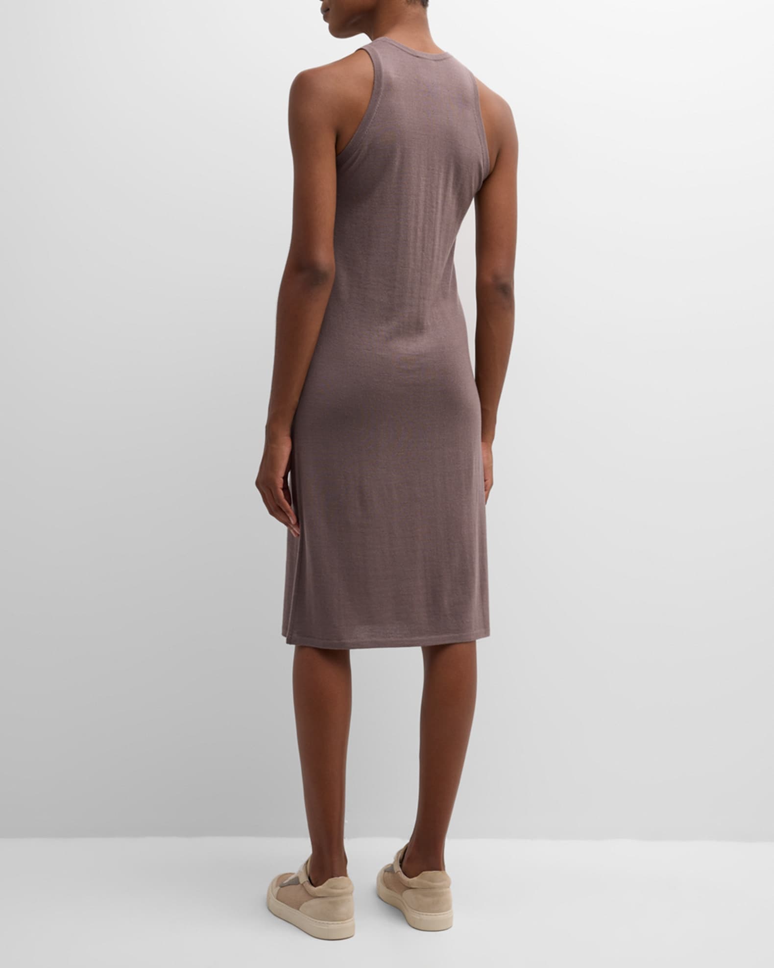 TSE Cashmere Superfine Cashmere Midi Tank Dress | Neiman Marcus