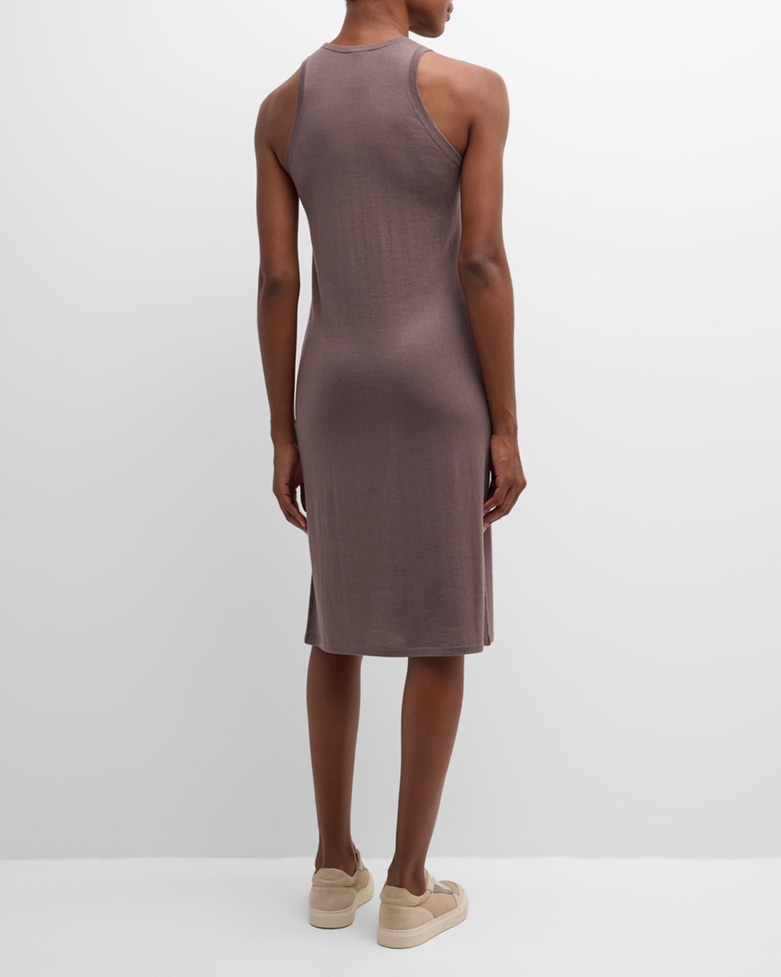 TSE Cashmere Superfine Cashmere Midi Tank Dress | Neiman Marcus