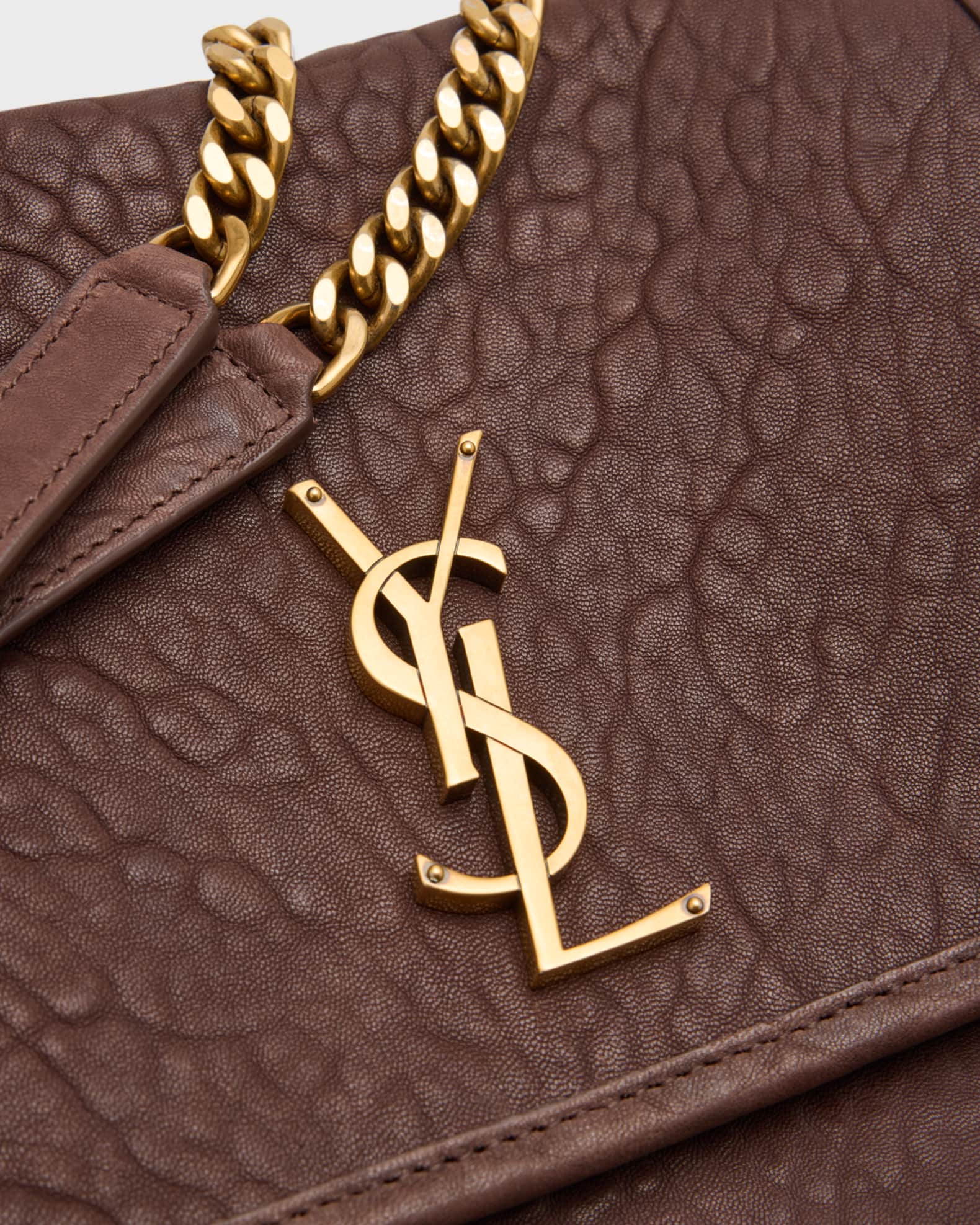 Saint Laurent Niki Medium Flap YSL Shoulder Bag in Leather | Neiman Marcus