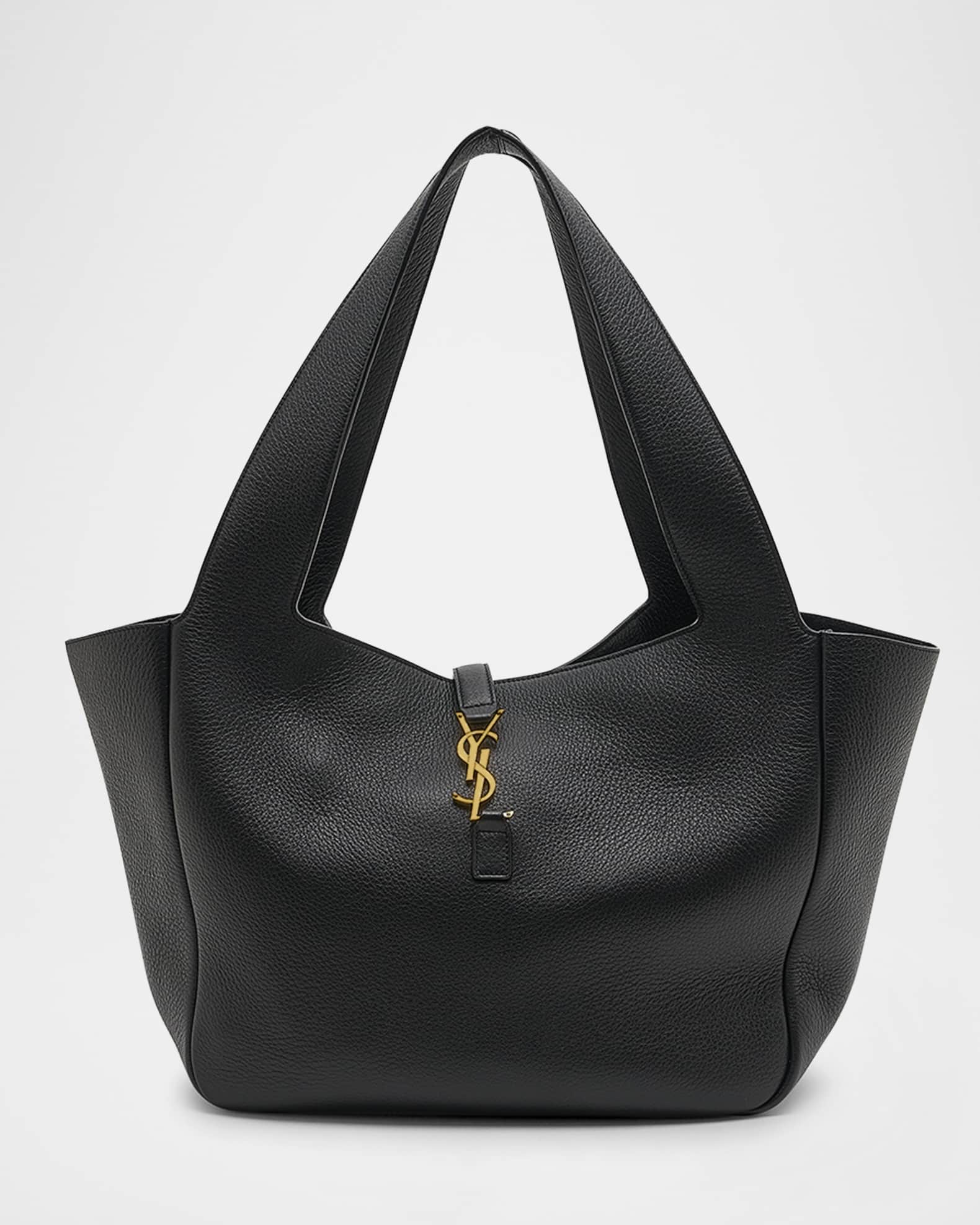 Saint Laurent Bea Cabas YSL Tote Bag In Supple Leather Neiman Marcus