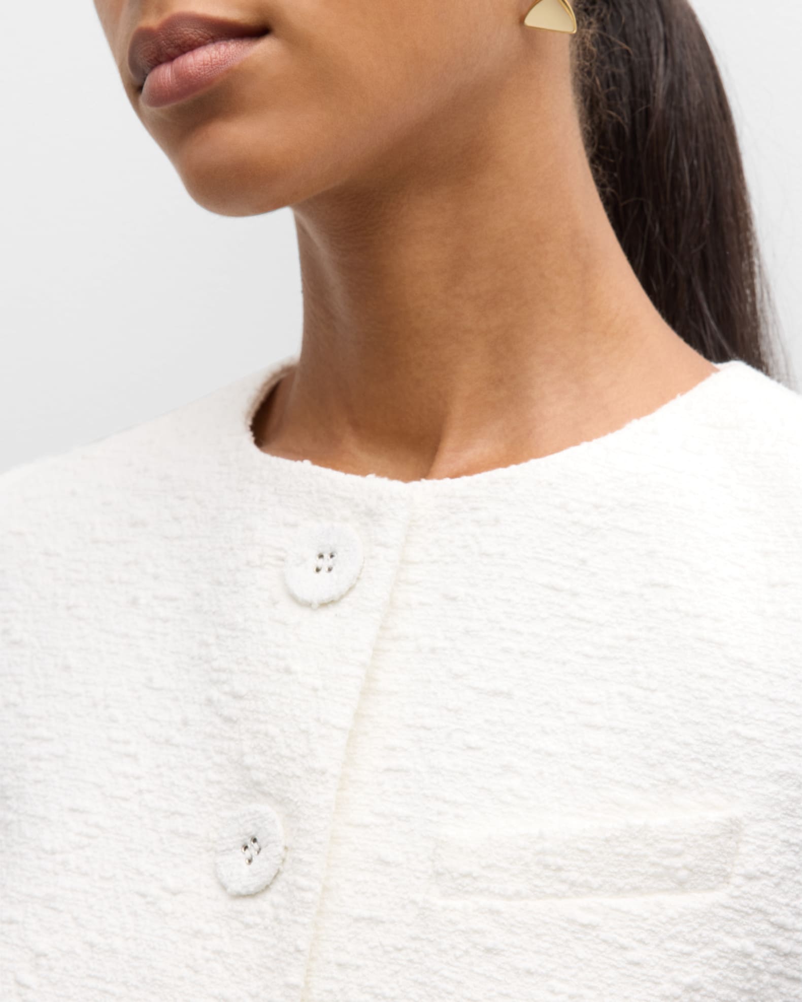 Anna Quan Bailey Sleeveless Button-Front Top | Neiman Marcus