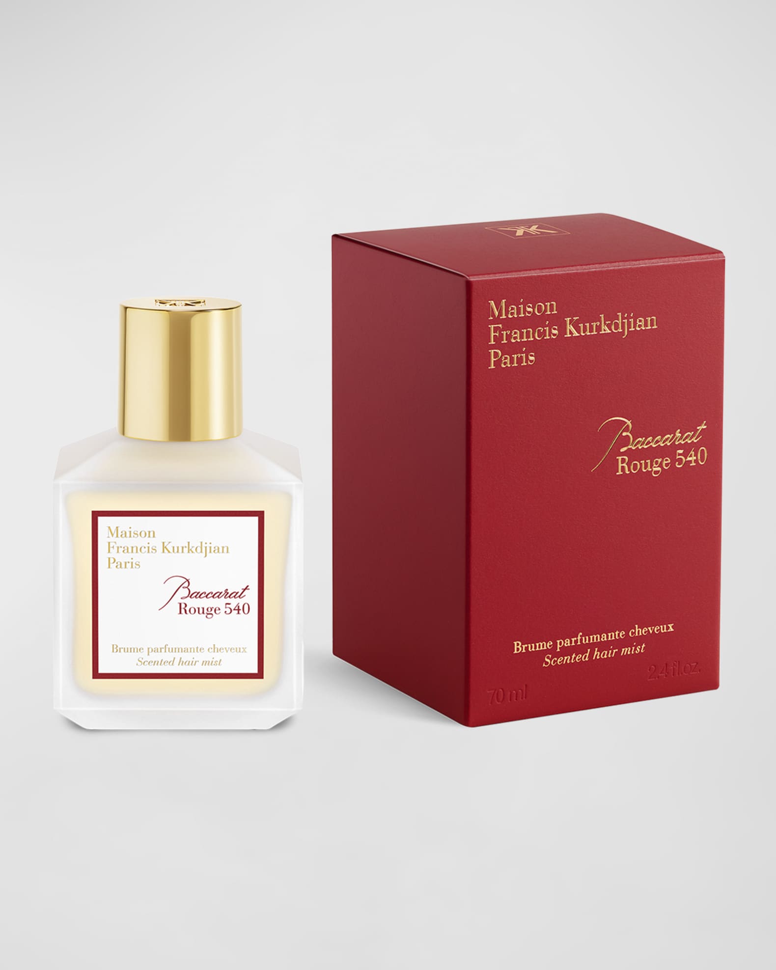 Maison Francis Kurkdjian Baccarat Rouge 540 Scented Hair Mist, 2.4 oz ...