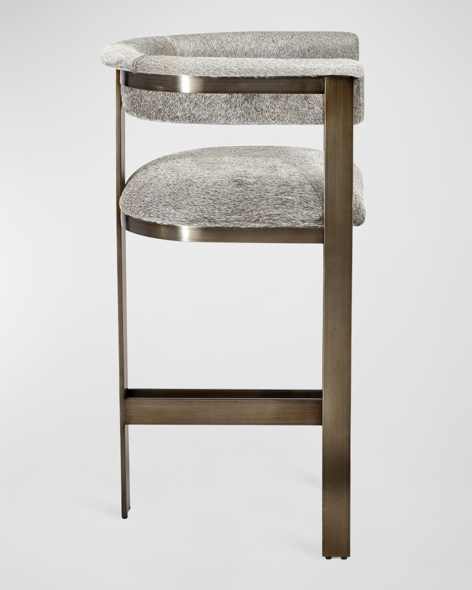 Interlude Home Darcy Hide 27" Counter Stool | Neiman Marcus