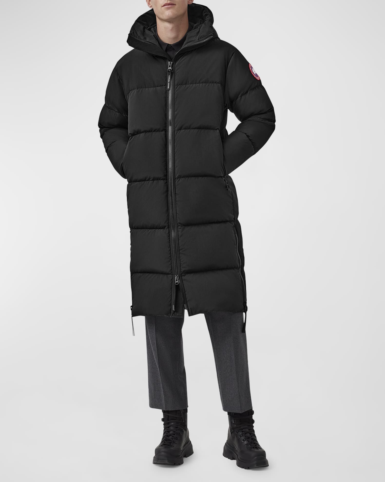 Canada Goose Men's Lawrence Long Puffer Coat | Neiman Marcus