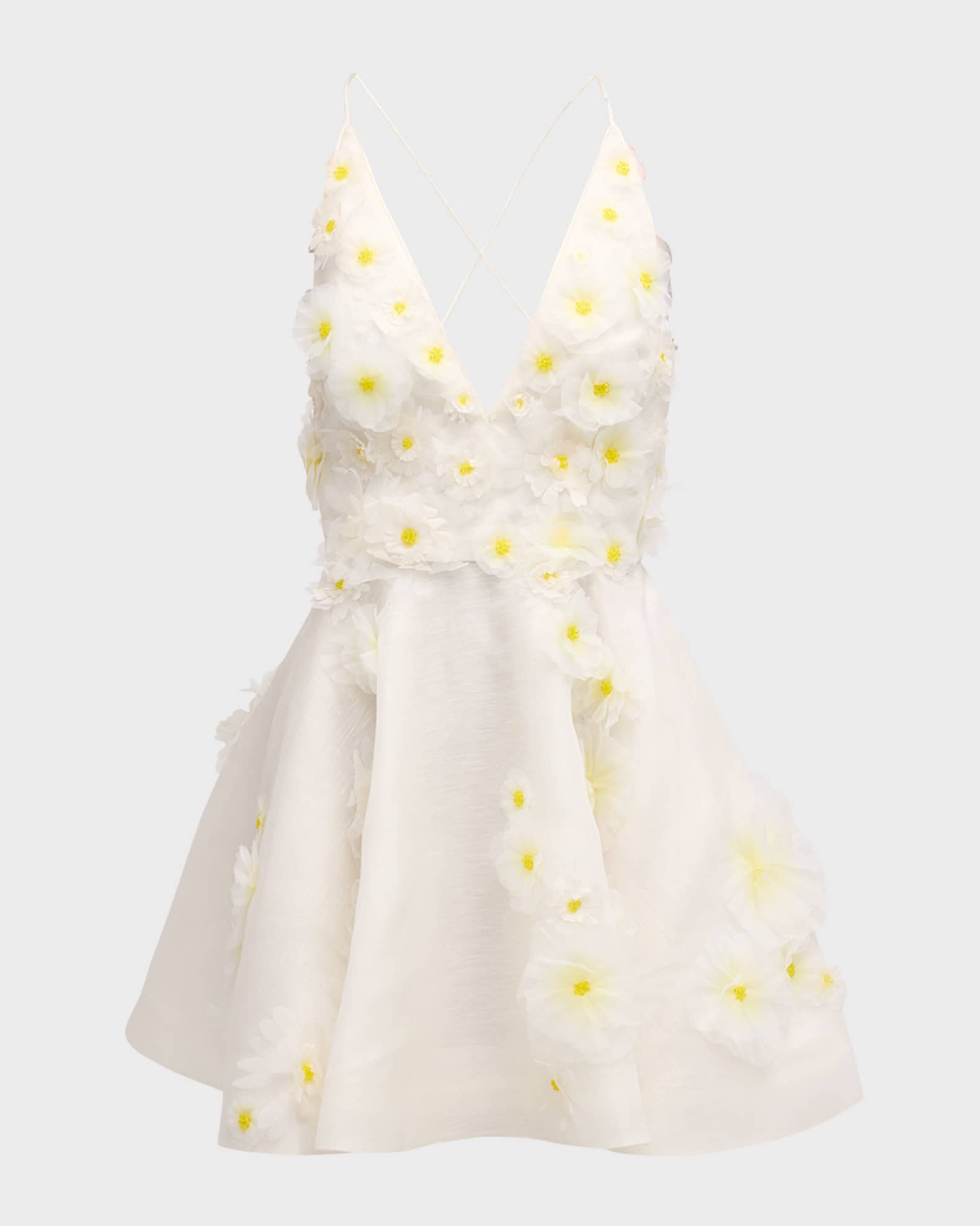Zimmermann Matchmaker Daisy Mini Dress | Neiman Marcus