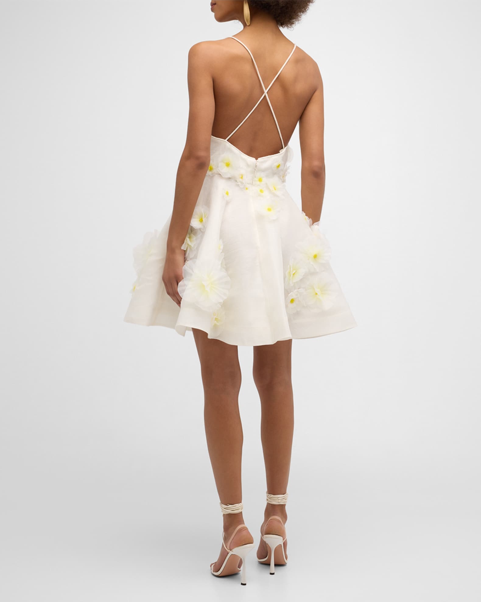Zimmermann Matchmaker Daisy Mini Dress | Neiman Marcus