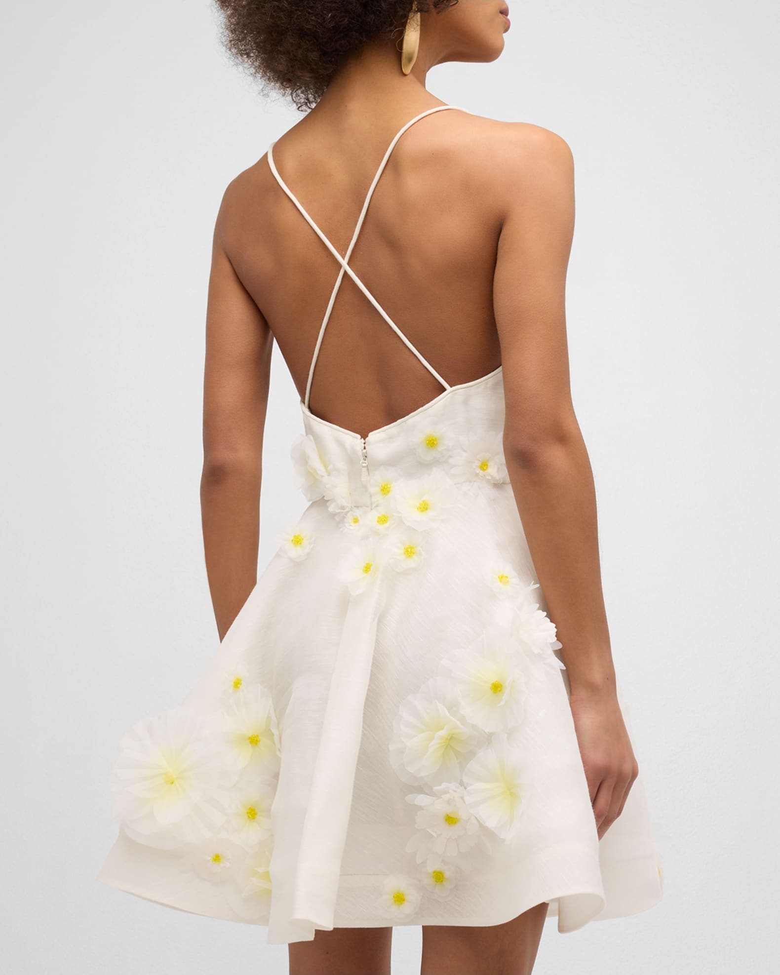 Zimmermann Matchmaker Daisy Mini Dress | Neiman Marcus
