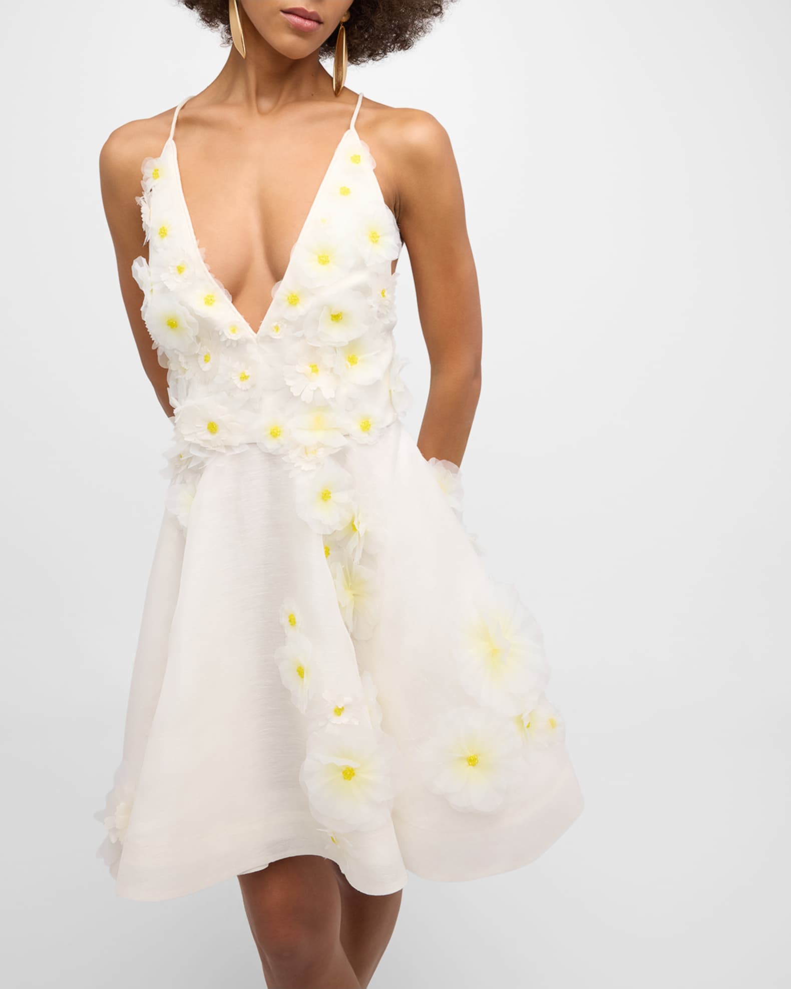 Zimmermann Matchmaker Daisy Mini Dress | Neiman Marcus