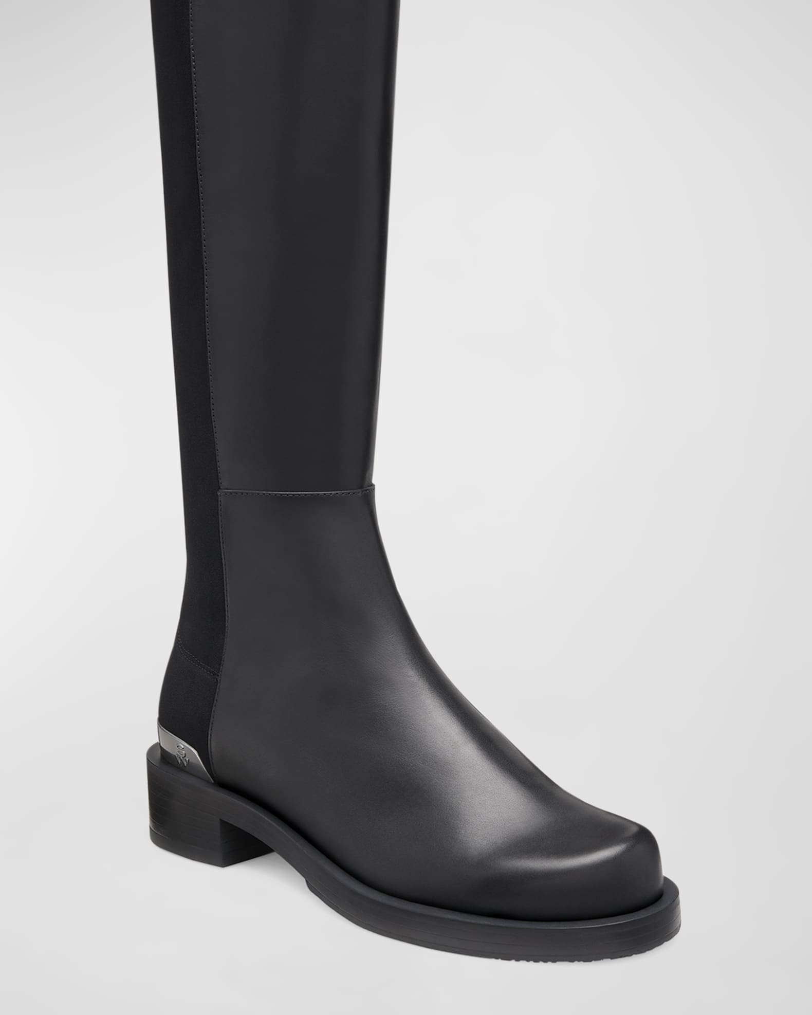 Stuart Weitzman 5050 Leather Over-The-Knee Boots | Neiman Marcus