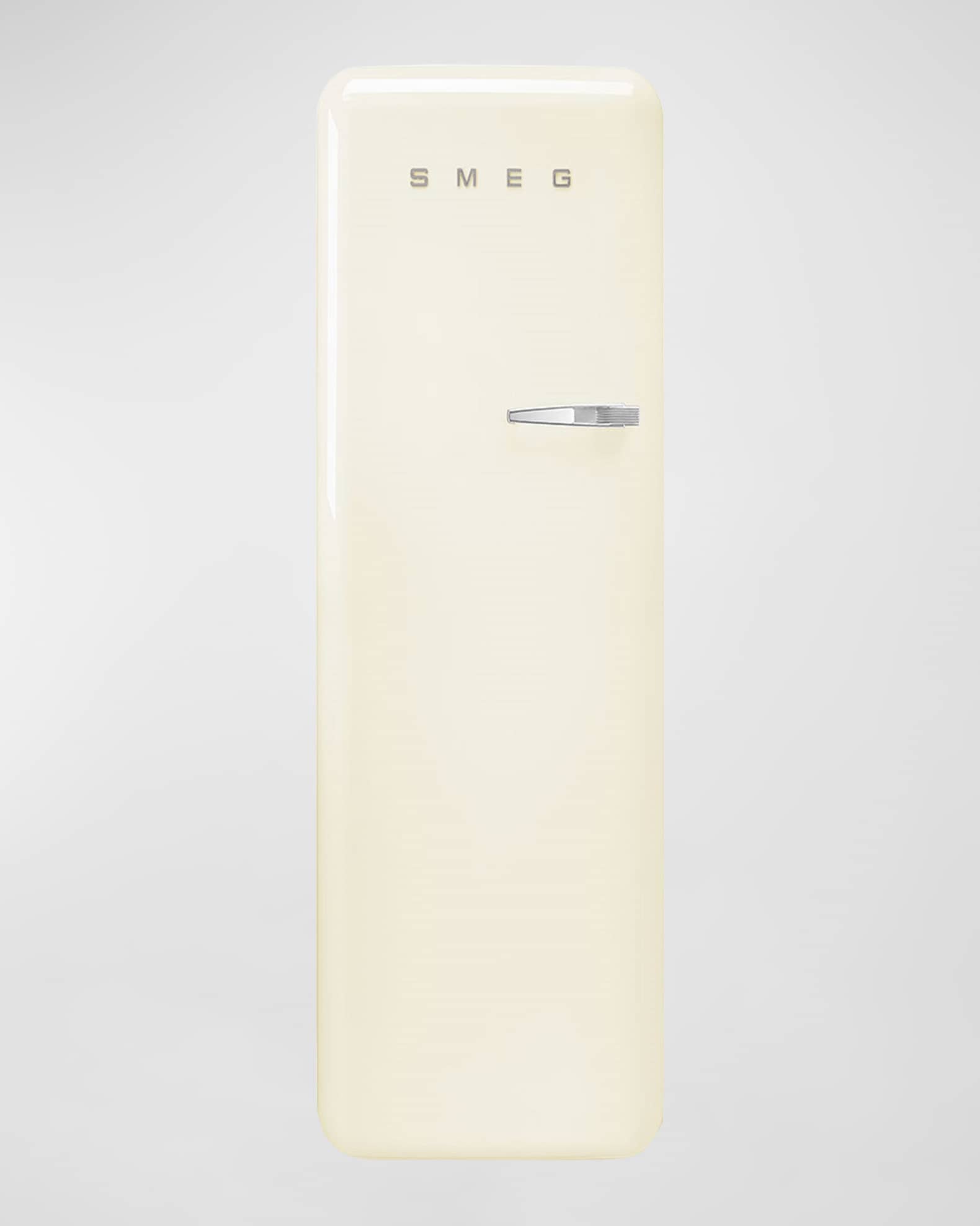Smeg FAB28 Retro-Style Refrigerator with Internal Freezer, Left Hinge ...