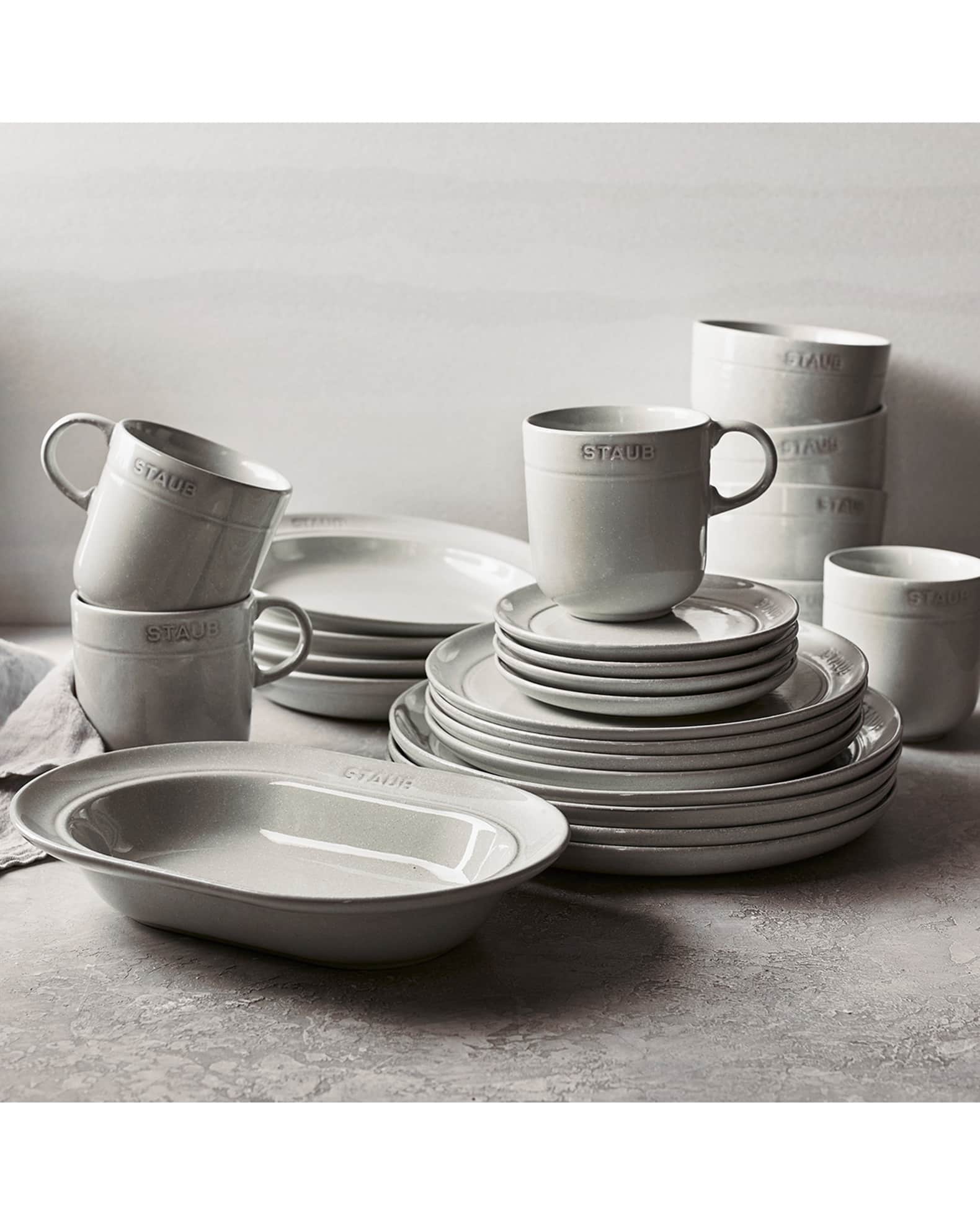 Staub Ceramic Appetizer Plates, Set of 4 | Neiman Marcus