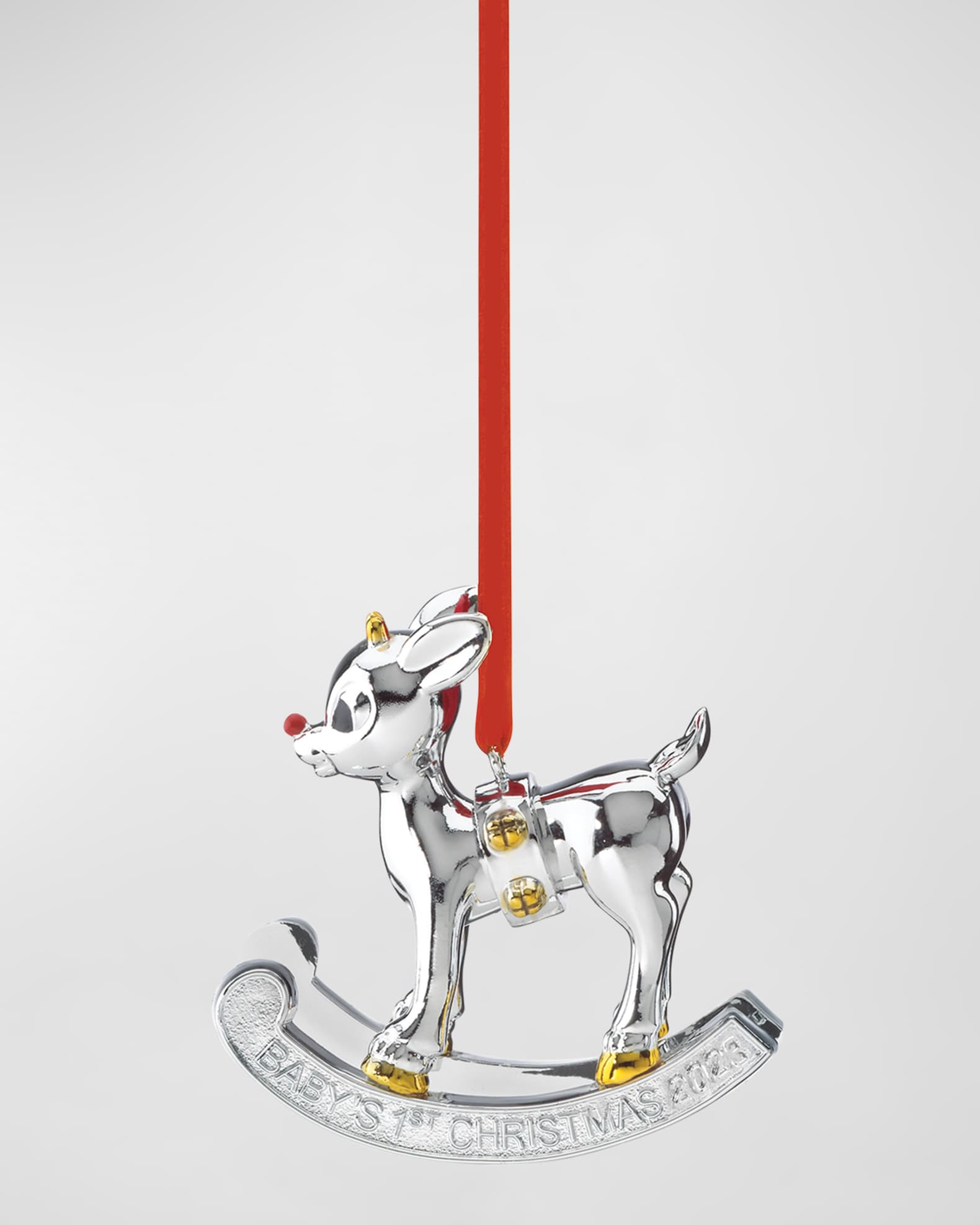 Lenox 2023 Baby's First Christmas Rudolph Ornament | Neiman Marcus