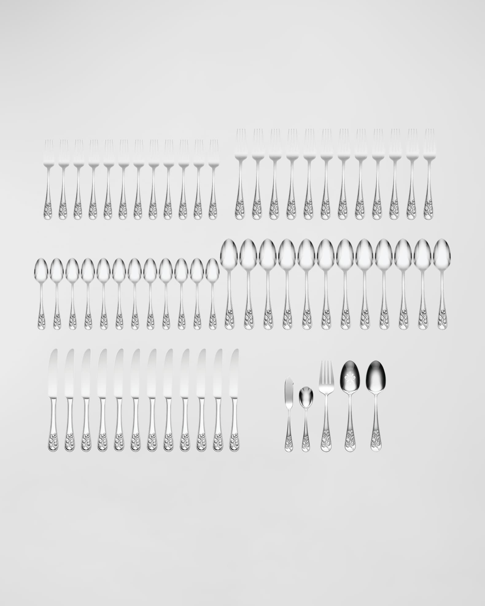 Lenox Chestnut Ridge 65-Piece Flatware Set | Neiman Marcus