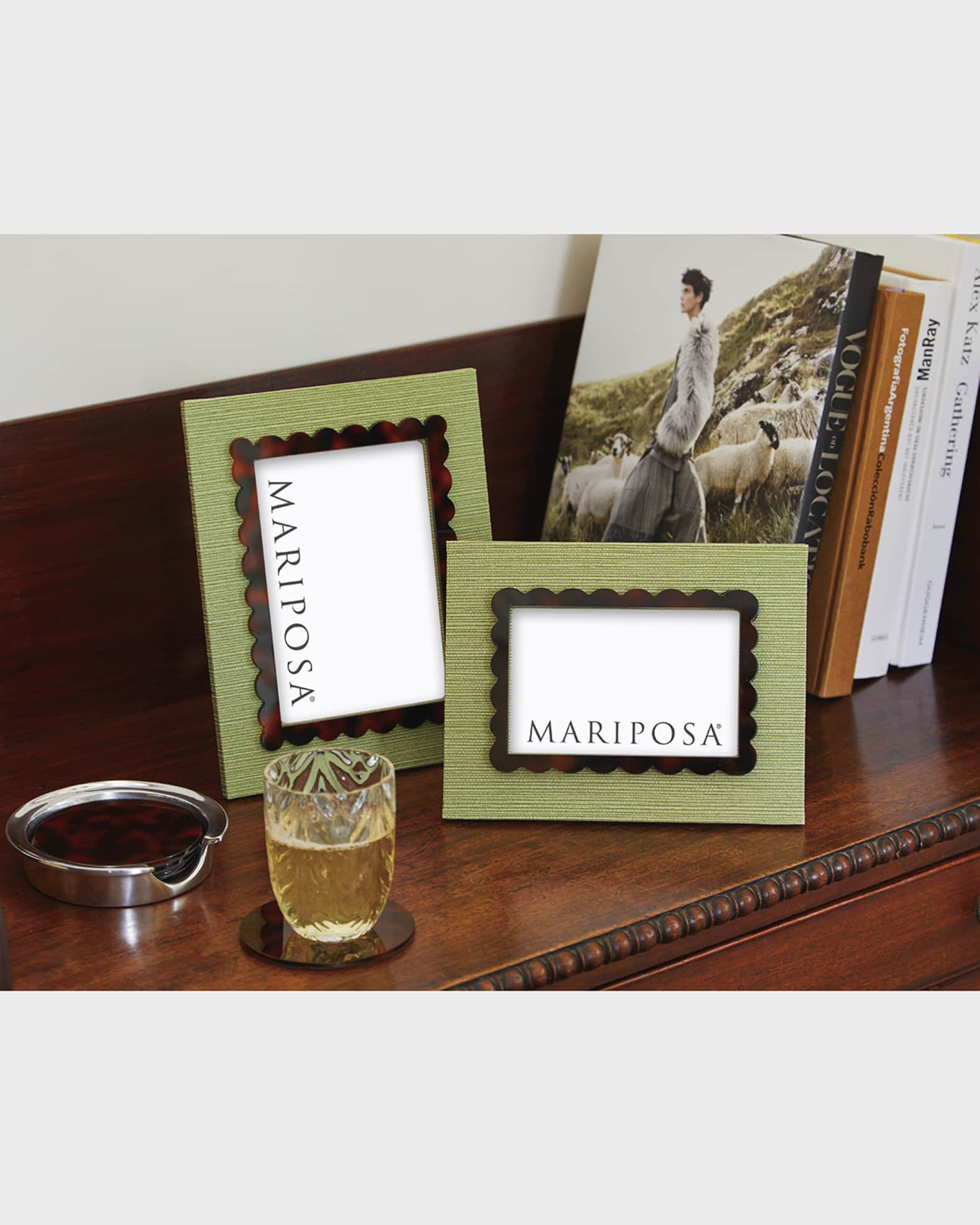 Mariposa Palma Tortoise Frame, 5" x 7" | Neiman Marcus
