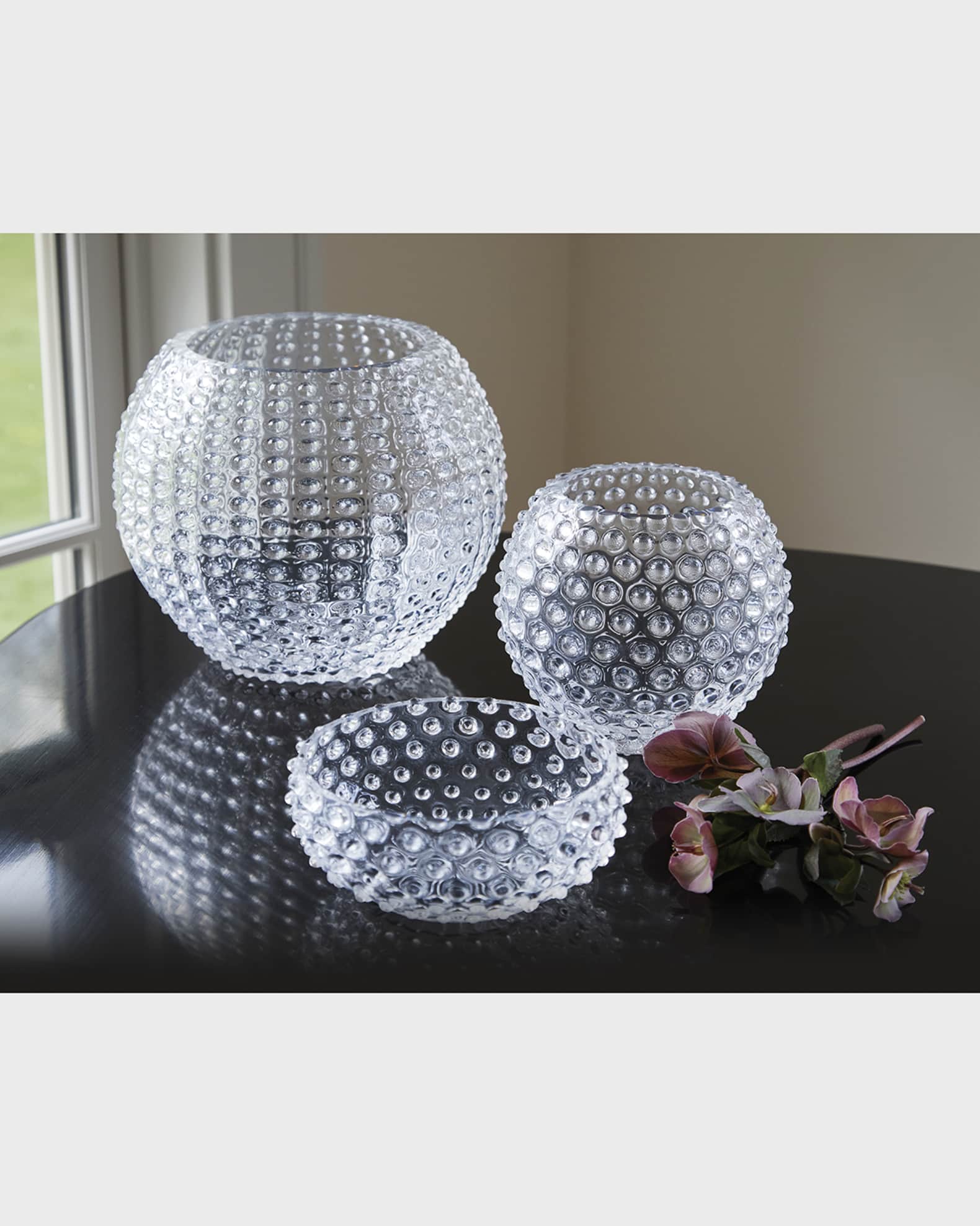 Mariposa Hobnob Small Decorative Vase/Low Bowl | Neiman Marcus