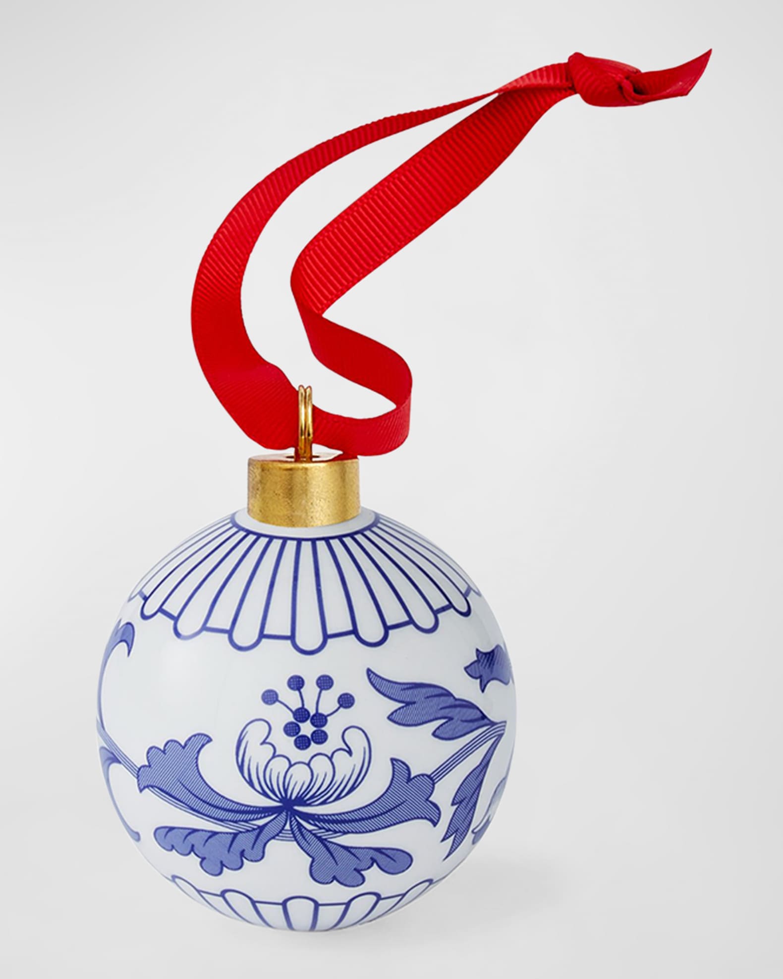 Spode Blue Italian Bauble Christmas Ornaments, Set of 3 | Neiman Marcus