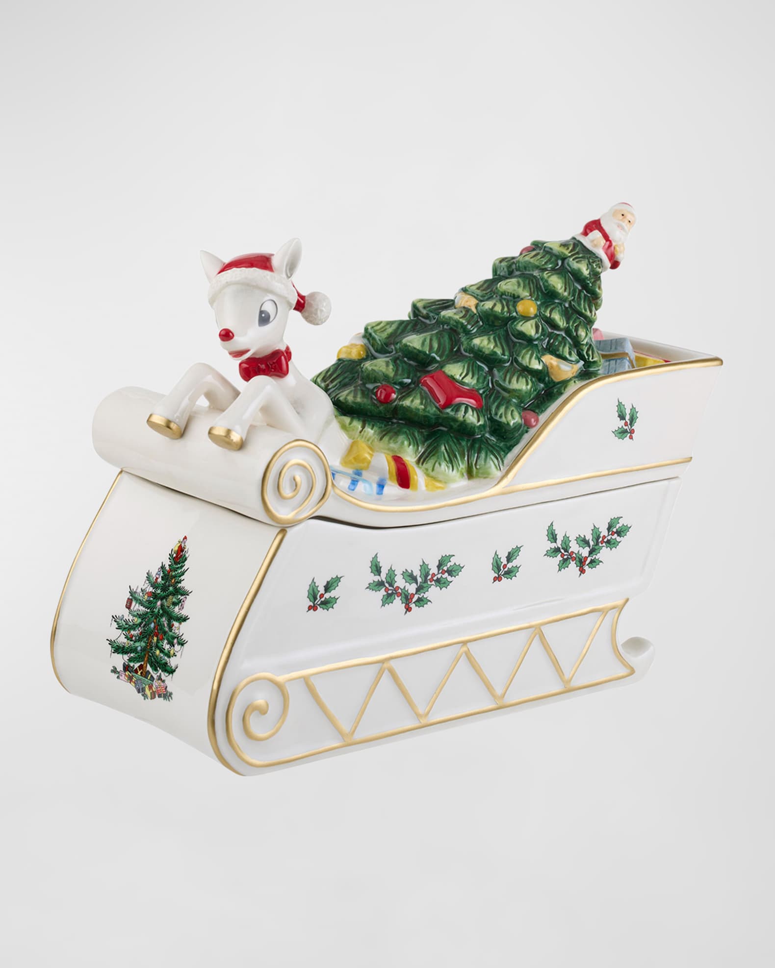 Spode Rudolph Cookie Jar | Neiman Marcus