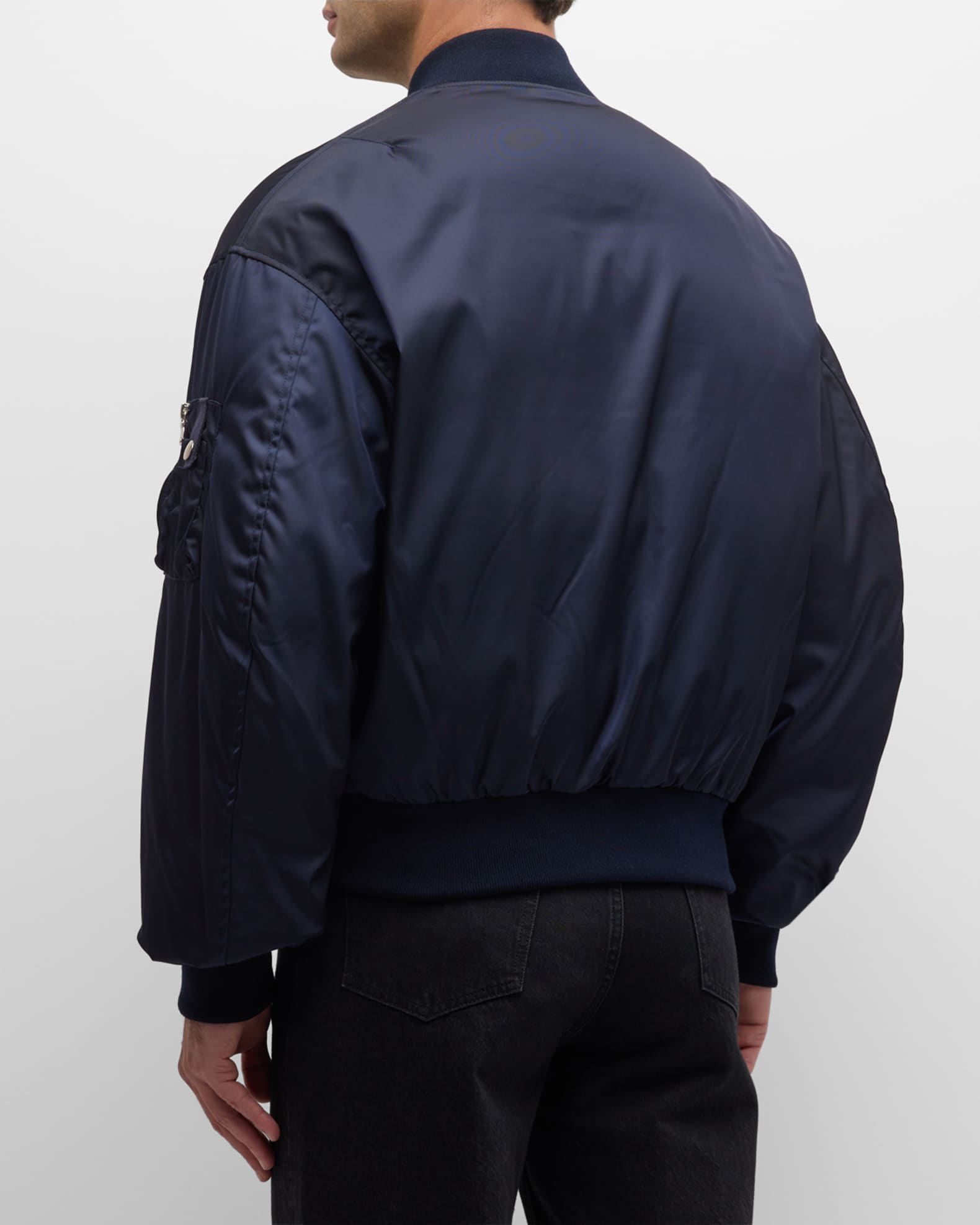 John Elliott Men's Andes Down Bomber Jacket | Neiman Marcus