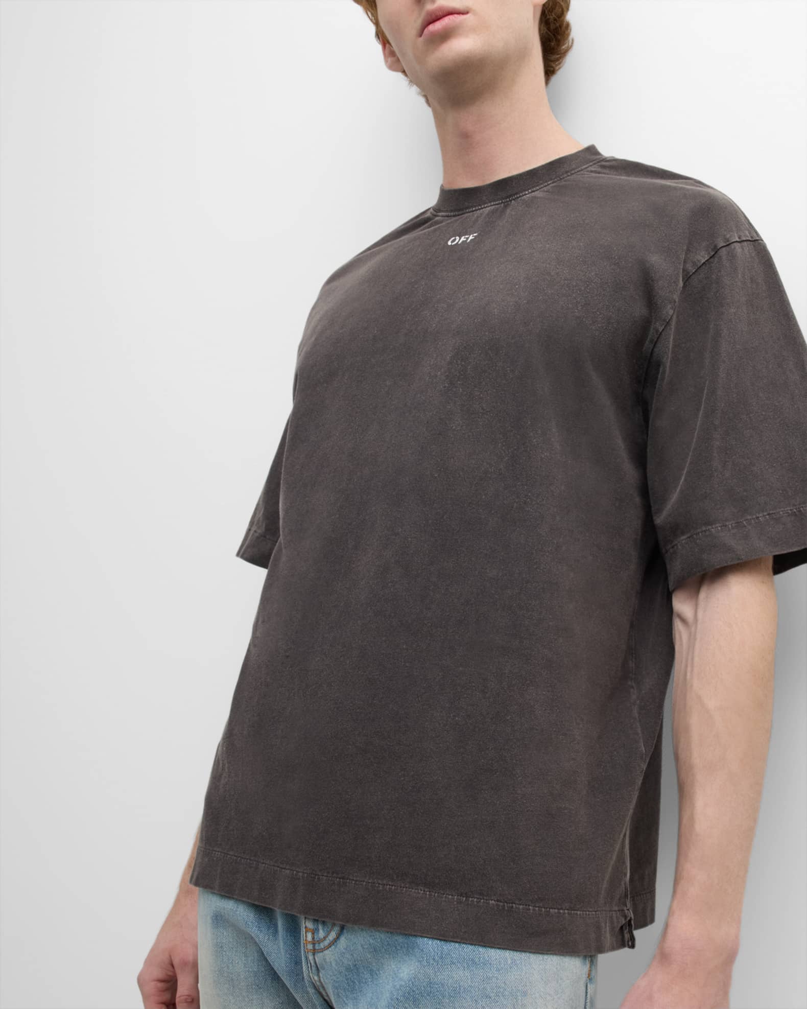Off-White Men's Saint Matthew Faded T-Shirt | Neiman Marcus