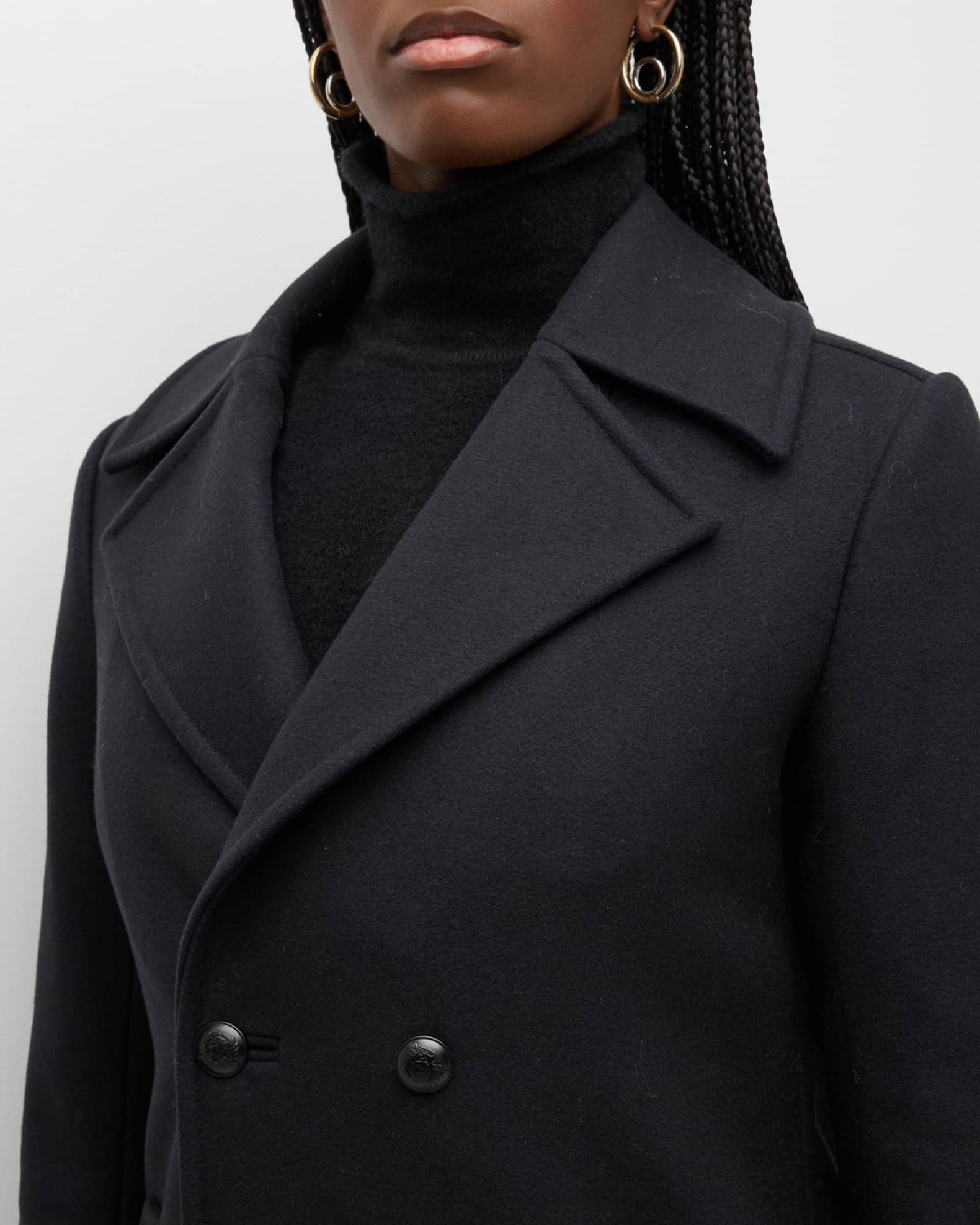 A.L.C. Kensington Long Double-Breasted Coat | Neiman Marcus