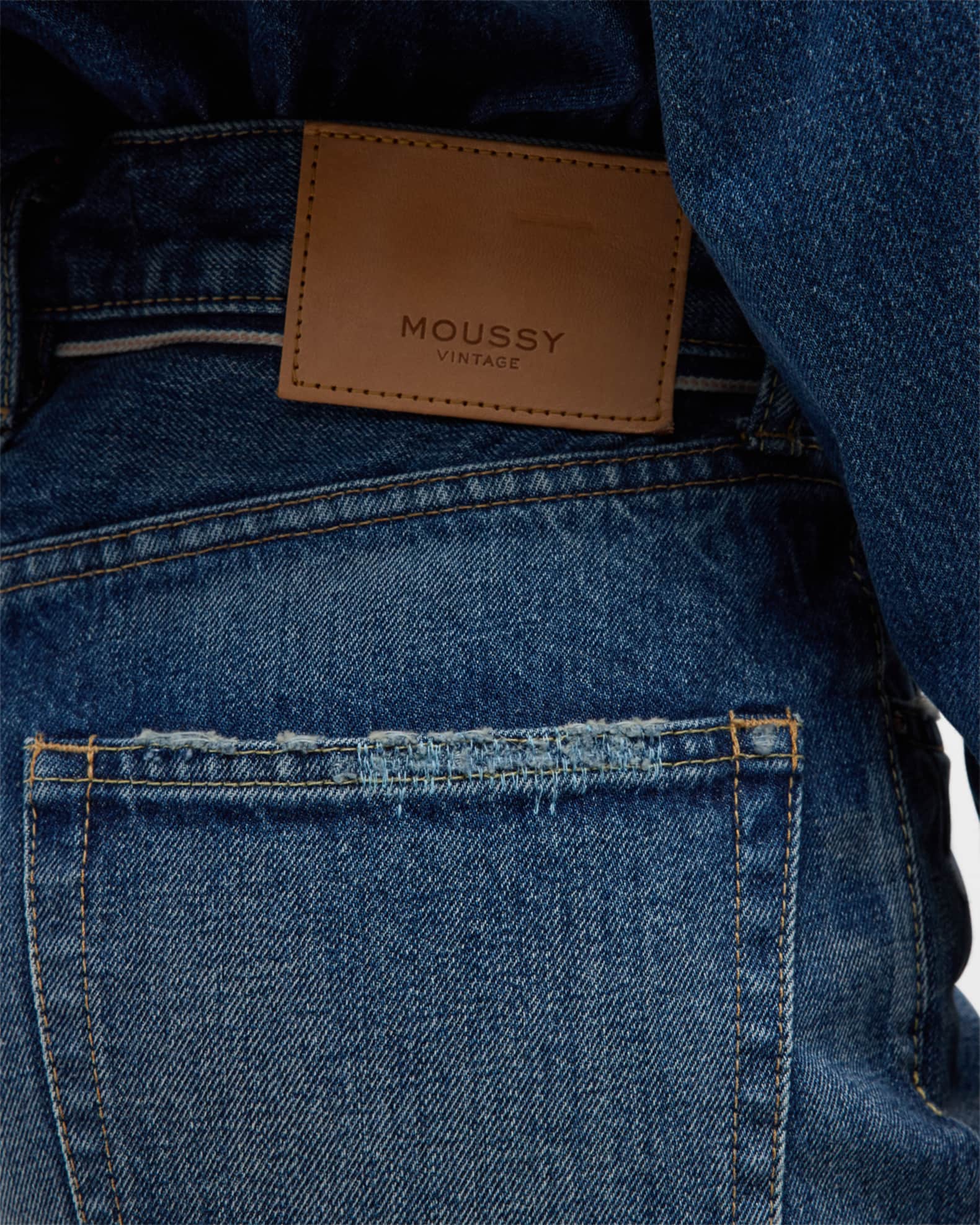 MOUSSY VINTAGE Chesney Straight Tapered Jeans | Neiman Marcus