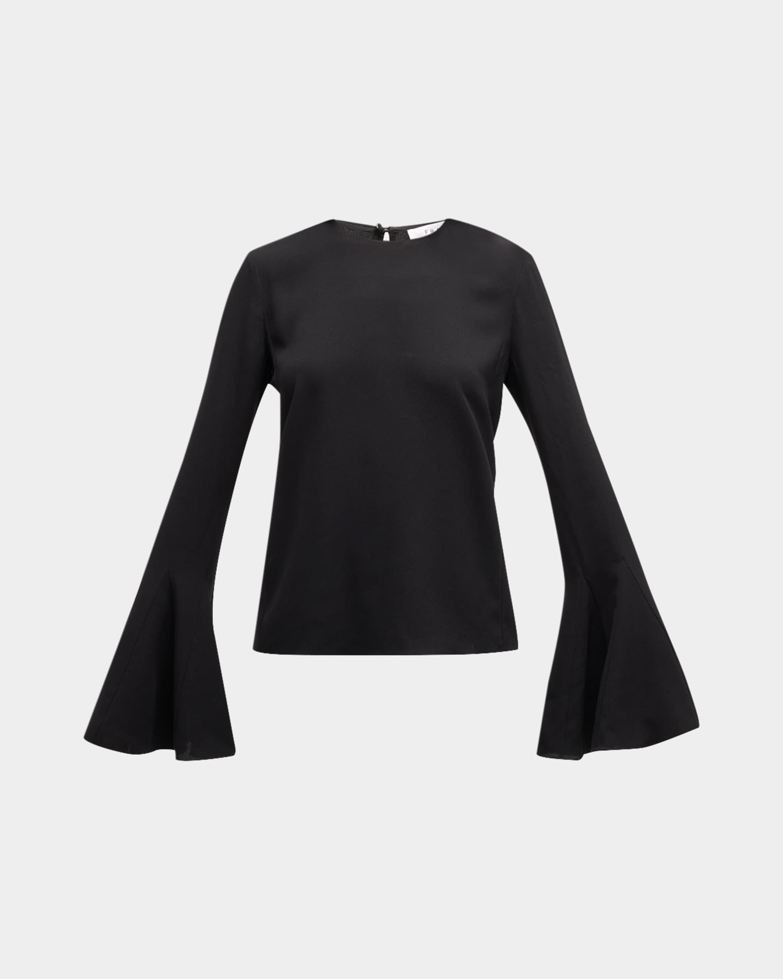 FRAME Flared-Sleeve Blouse | Neiman Marcus