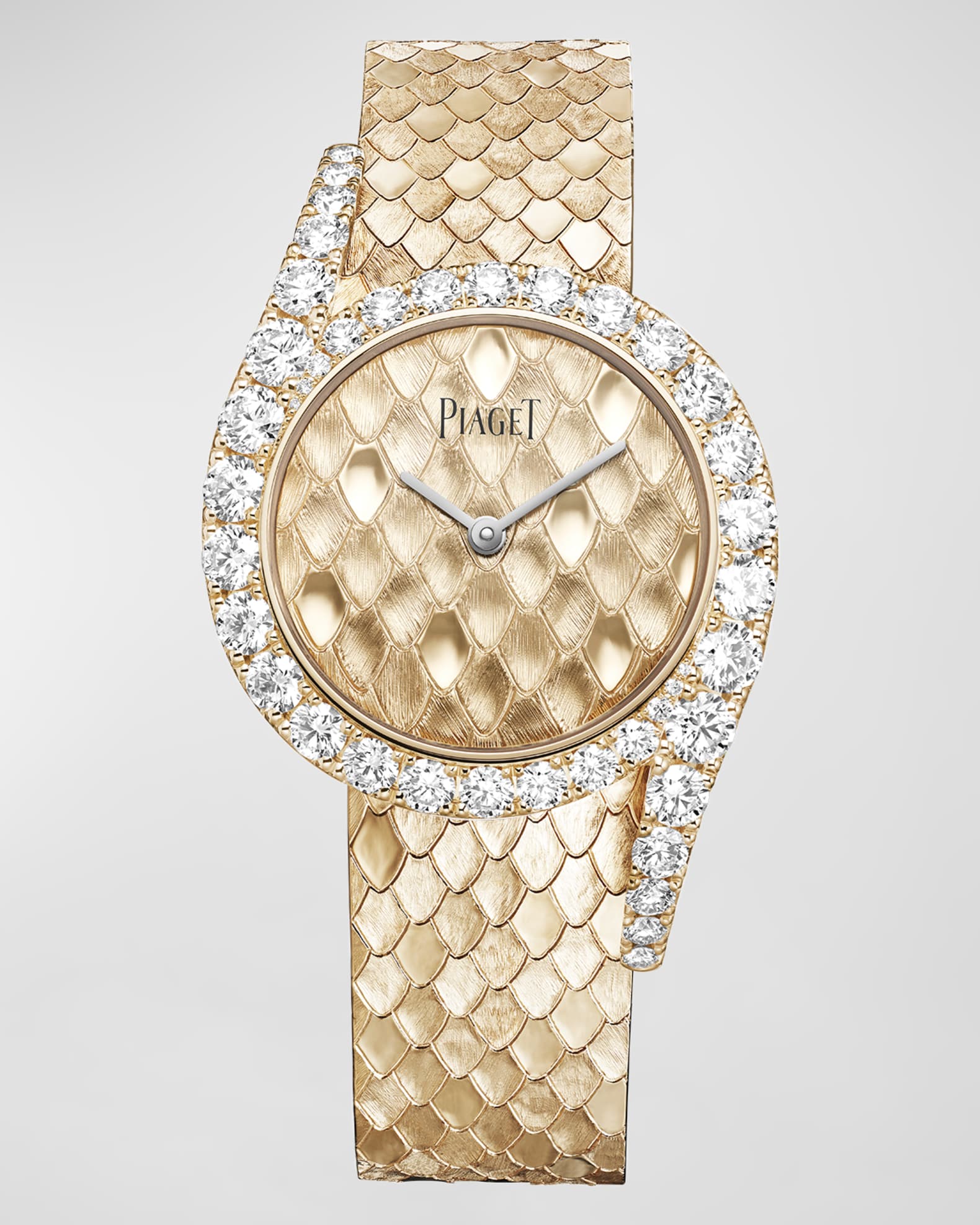 PIAGET Limelight Gala 32mm 18K Rose Gold Diamond Bezel Watch | Neiman ...