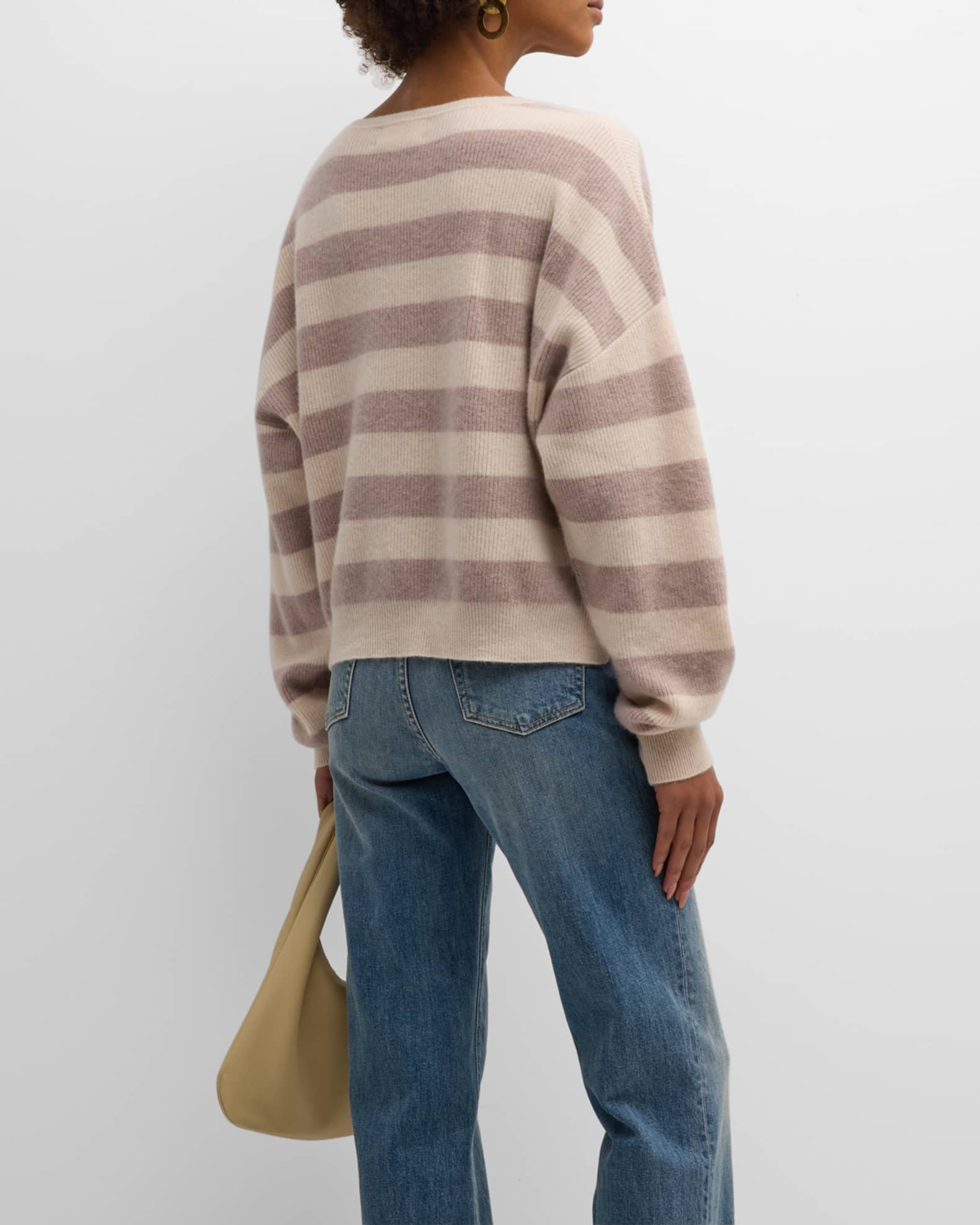 Xirena Coco Striped Cashmere Sweater | Neiman Marcus