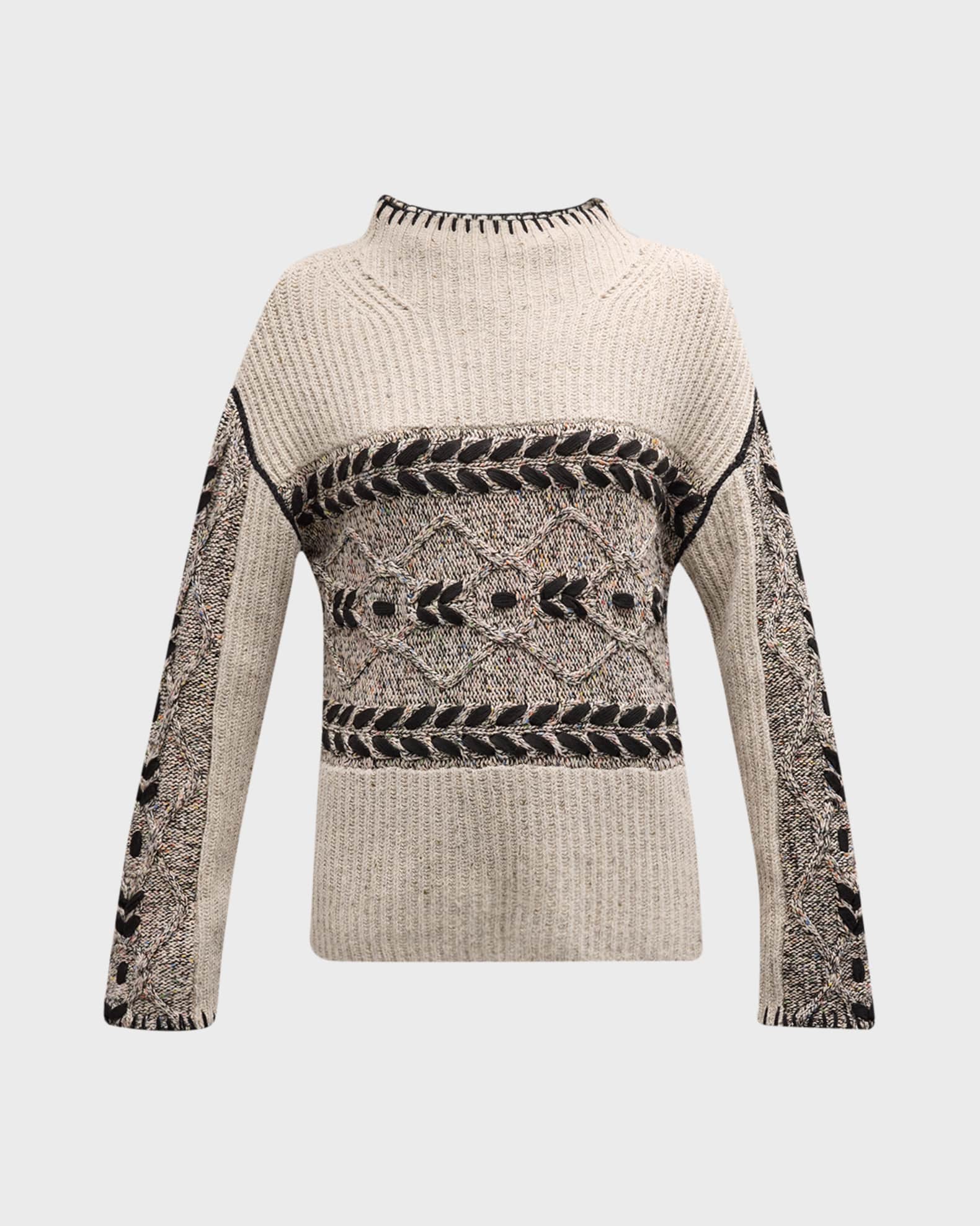 Rails Raini Funnel-Neck Sweater | Neiman Marcus