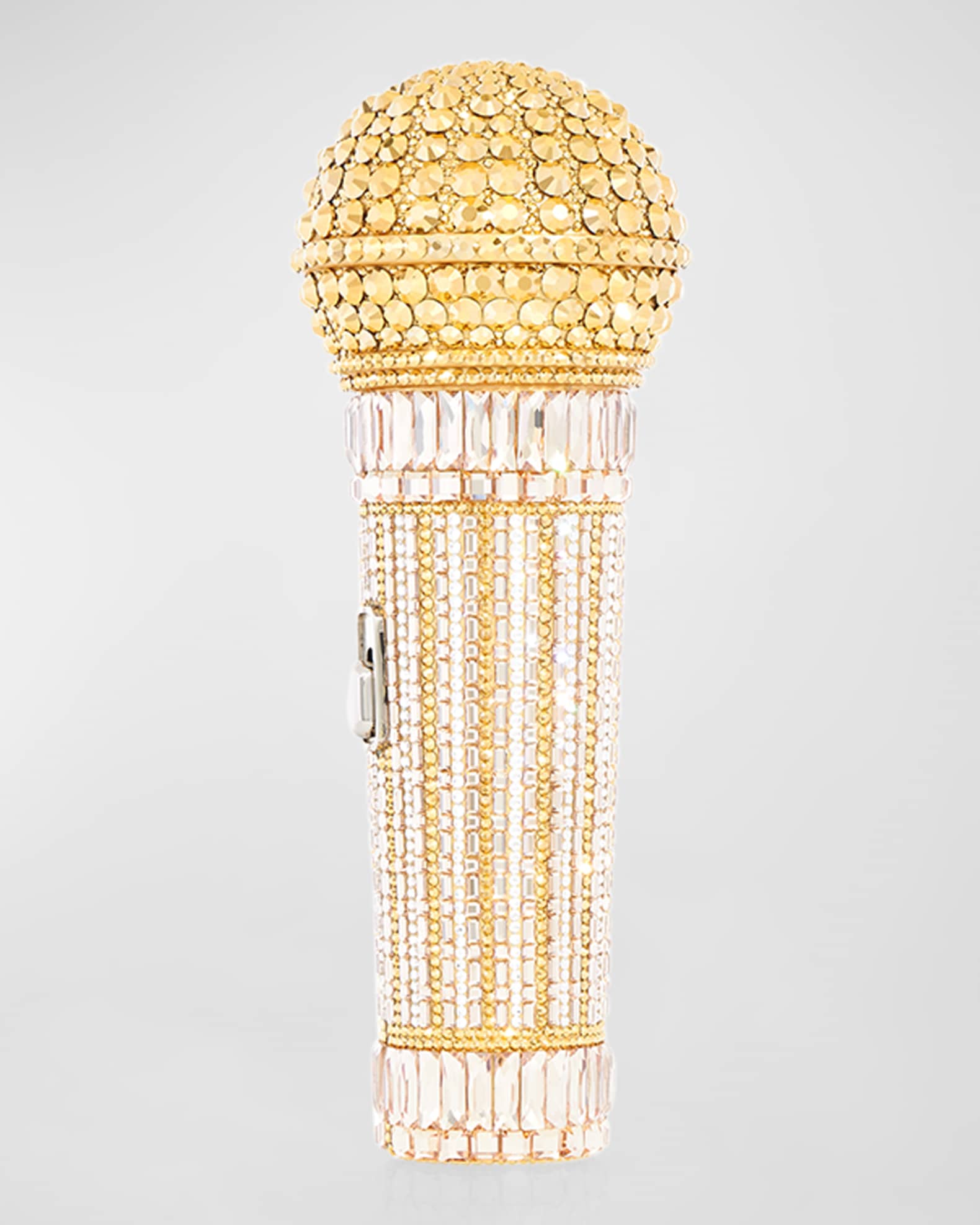 Judith Leiber Couture Diva Microphone Crystal Clutch Bag | Neiman Marcus