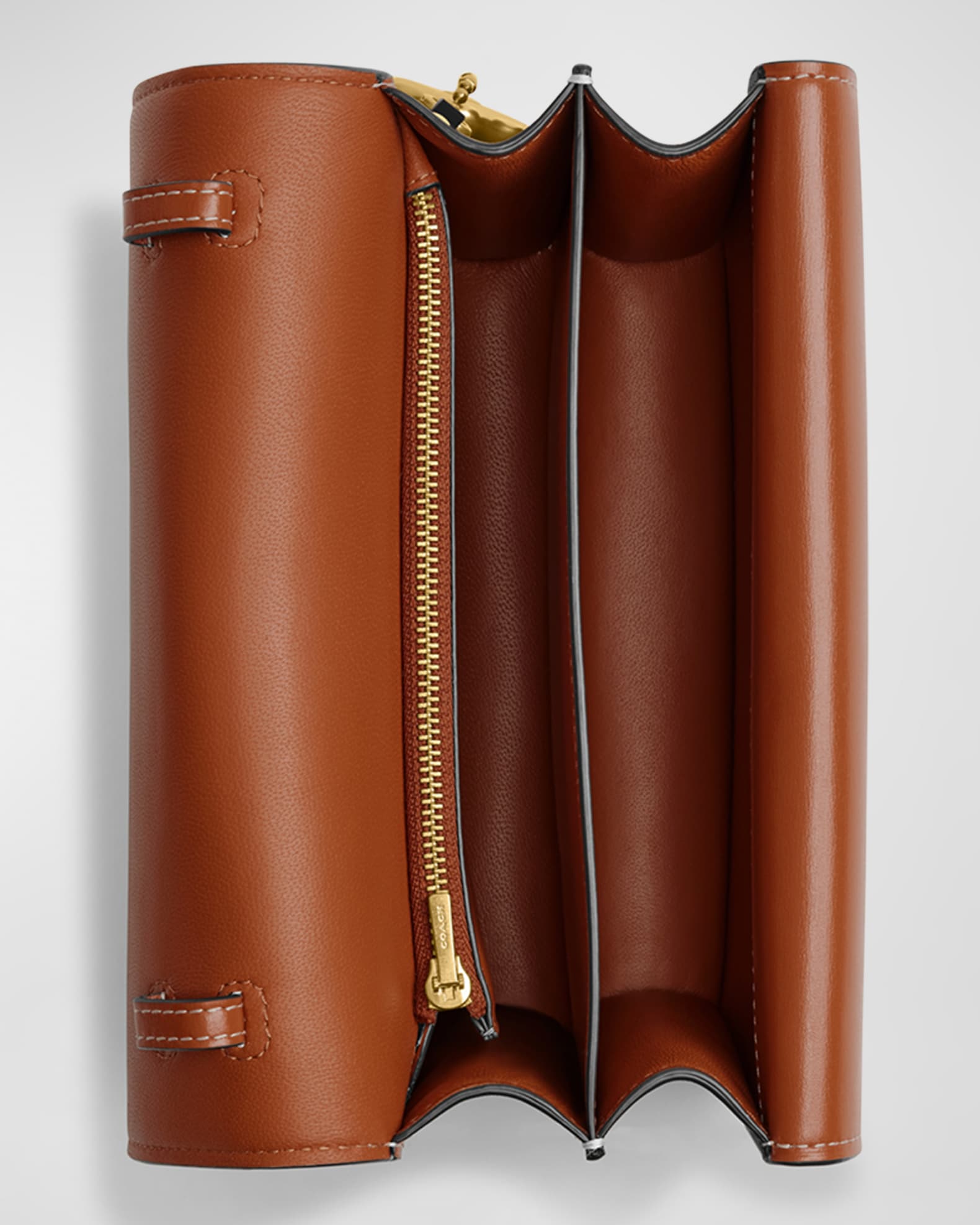 Coach Idol Luxe Leather Shoulder Bag | Neiman Marcus
