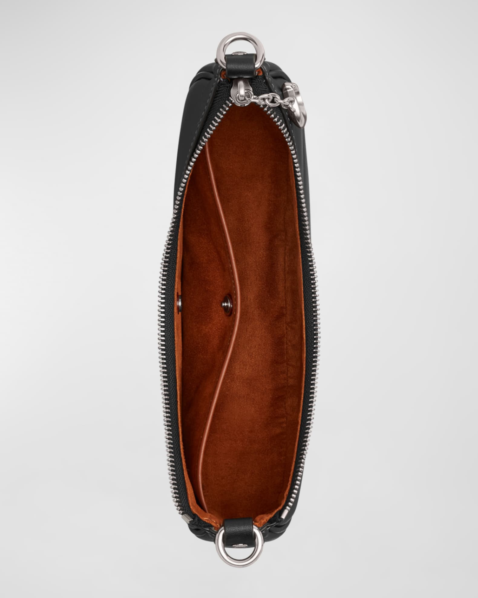 Coach Crescent Glovetanned Leather Shoulder Bag | Neiman Marcus