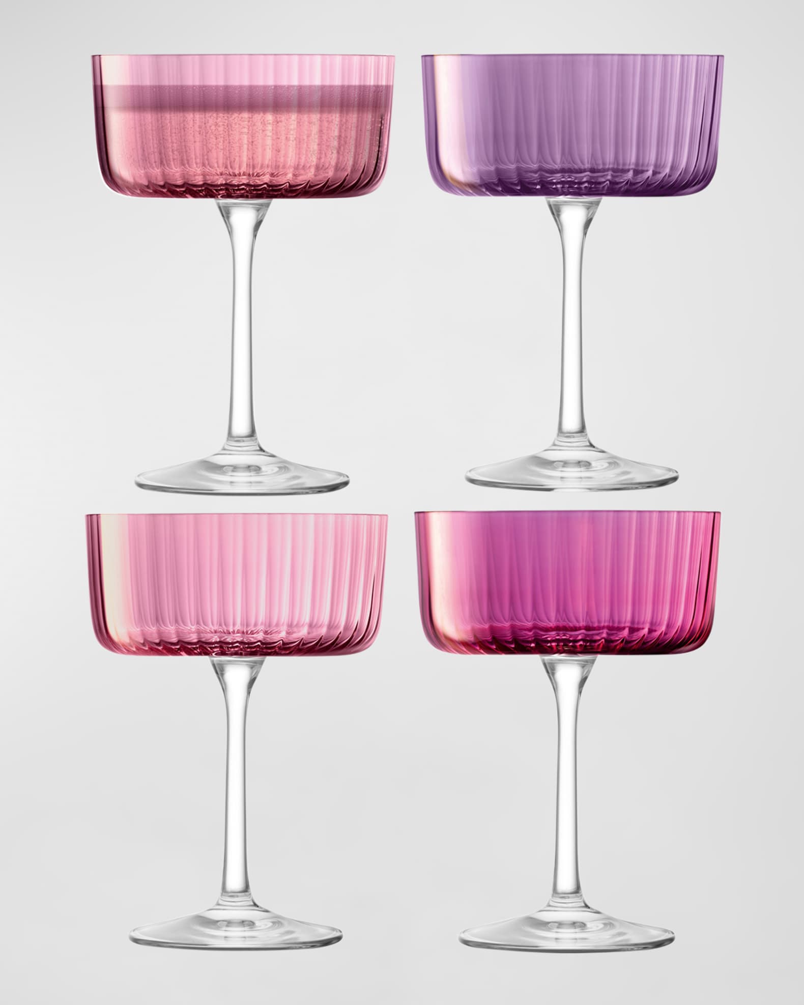 LSA Gems Champagne/Cocktail Glasses, Set of 4 | Neiman Marcus