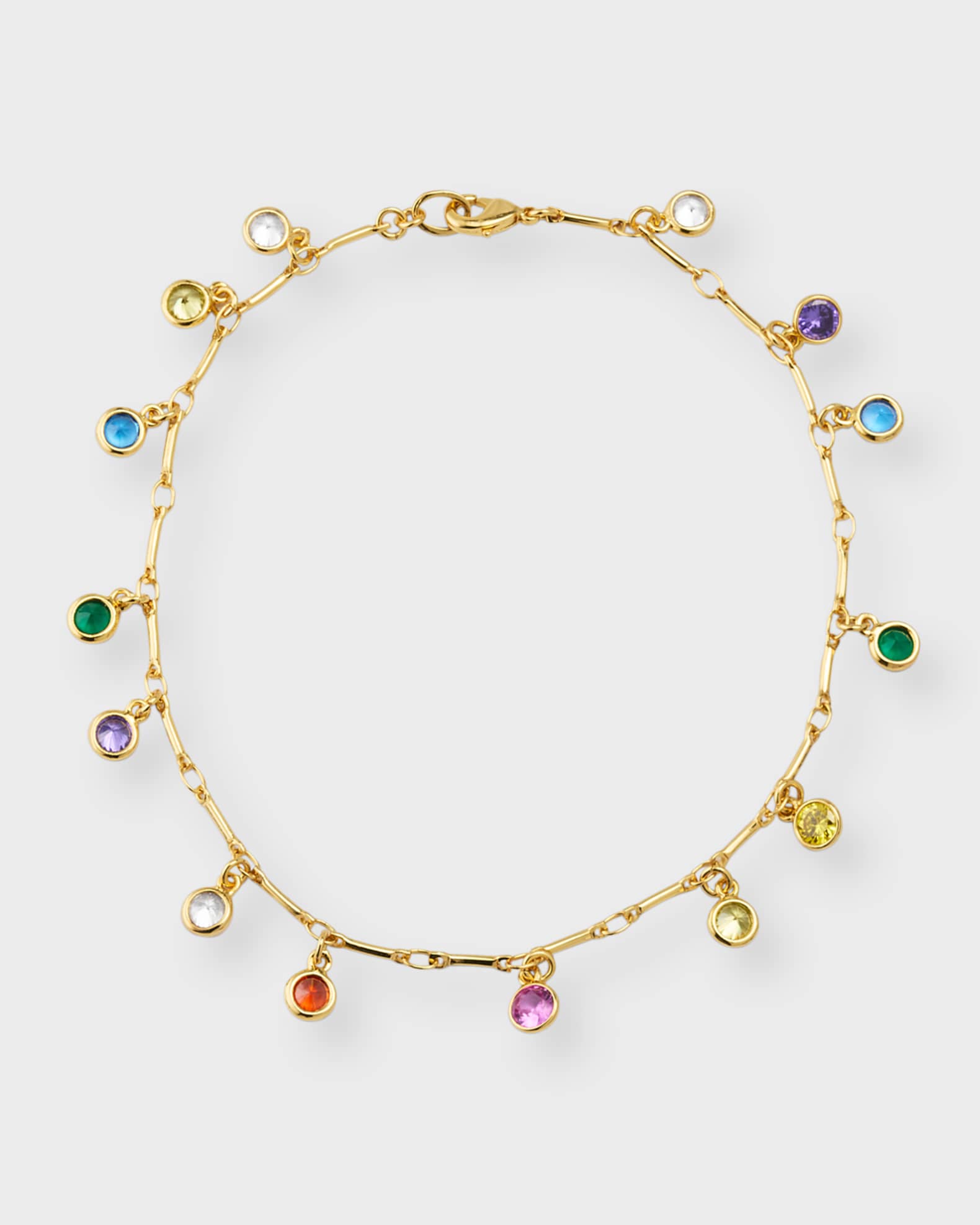 Roxanne Assoulin Rainbow Fringe Anklet | Neiman Marcus