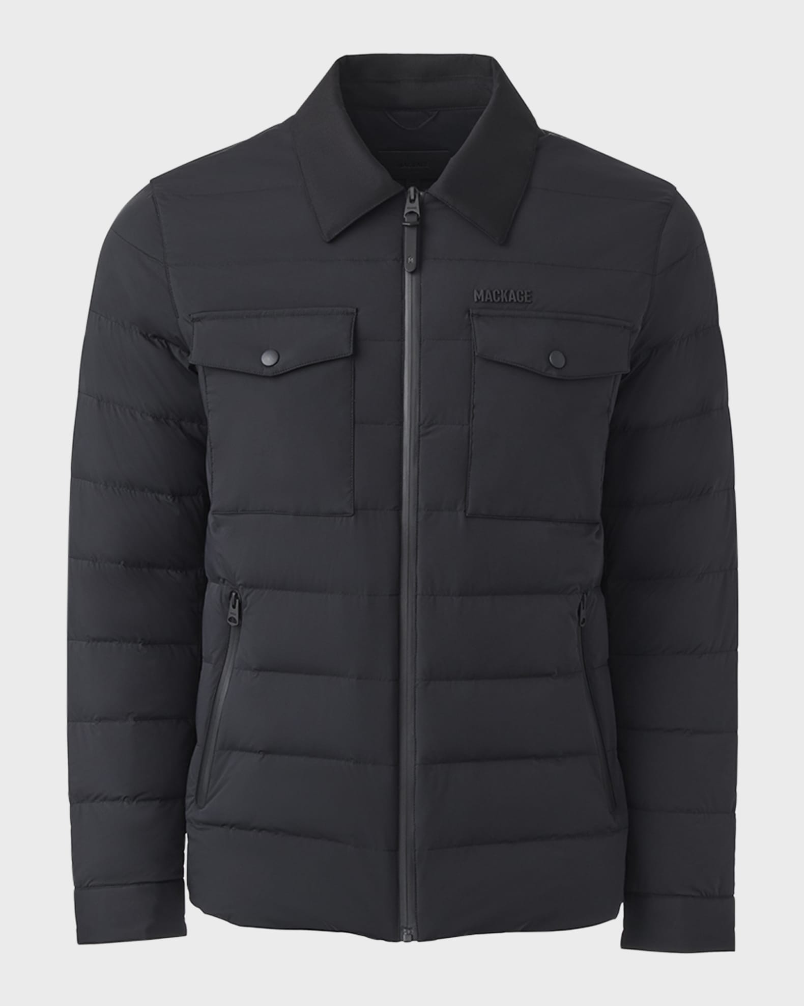 Mackage Men's Osmond City Agile 360 Light Down Jacket | Neiman Marcus