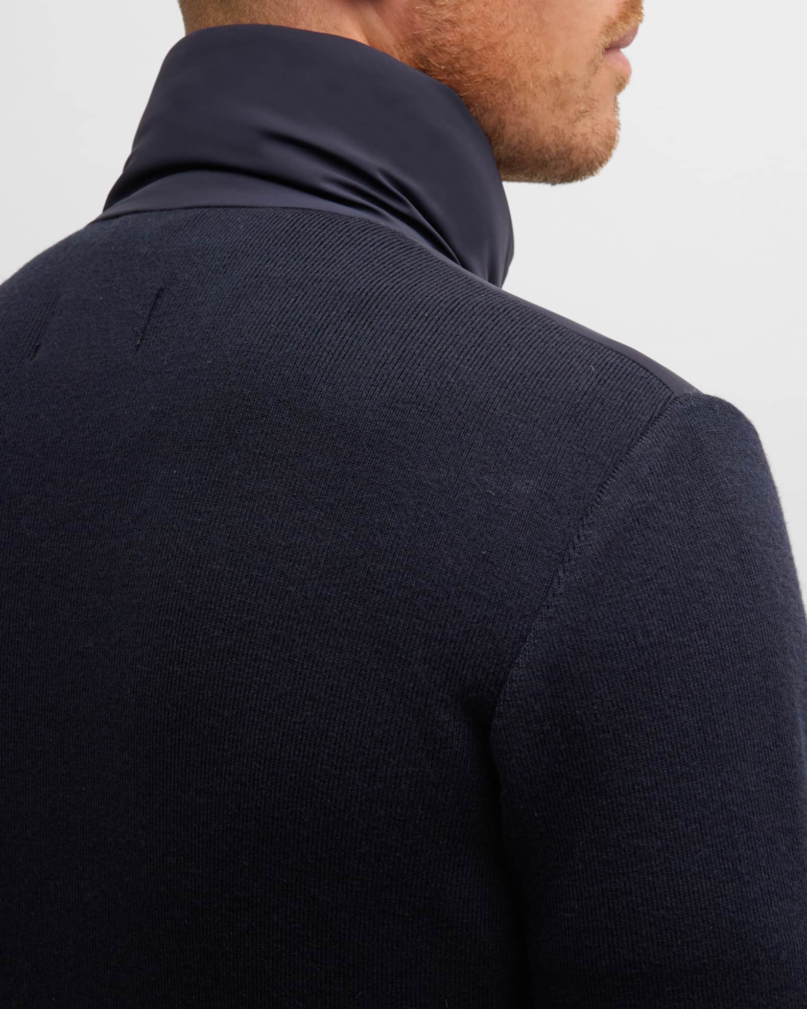 Mackage Men's Haney City Hybrid Down Jacket | Neiman Marcus