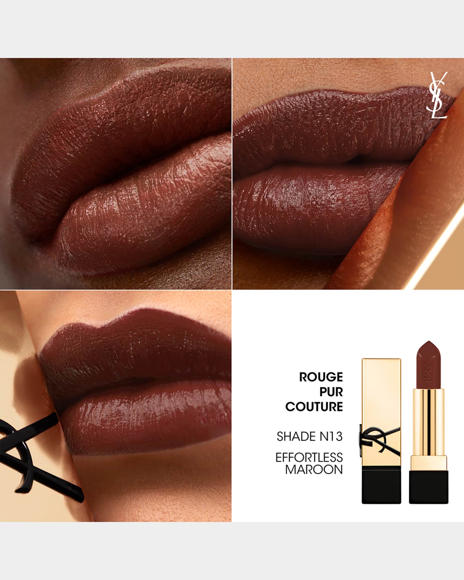 Yves Saint Laurent Beaute Rouge Pur Couture Satin Lipstick | Neiman Marcus