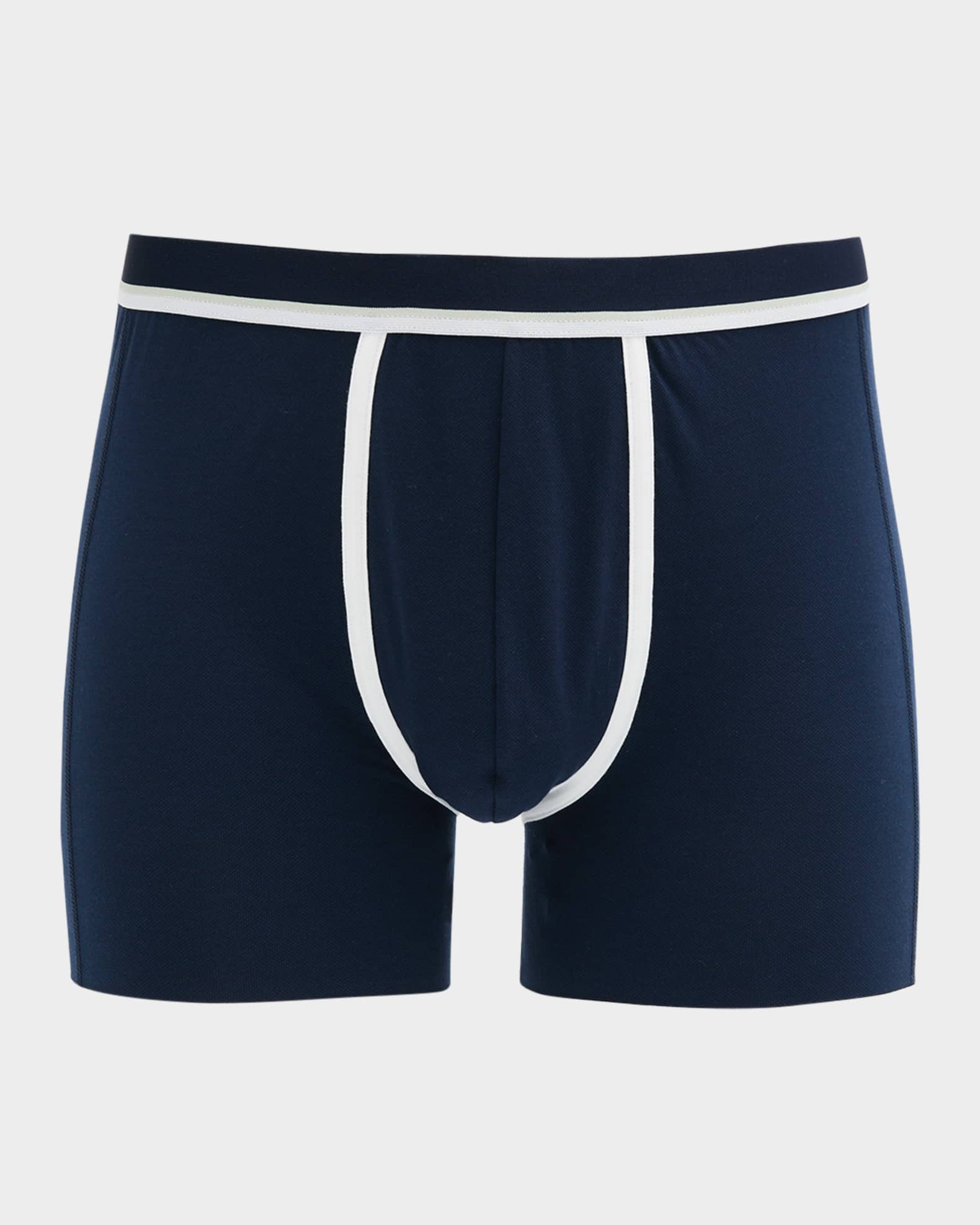 Hanro Men's Pierre Jersey Jacquard Boxer Briefs | Neiman Marcus