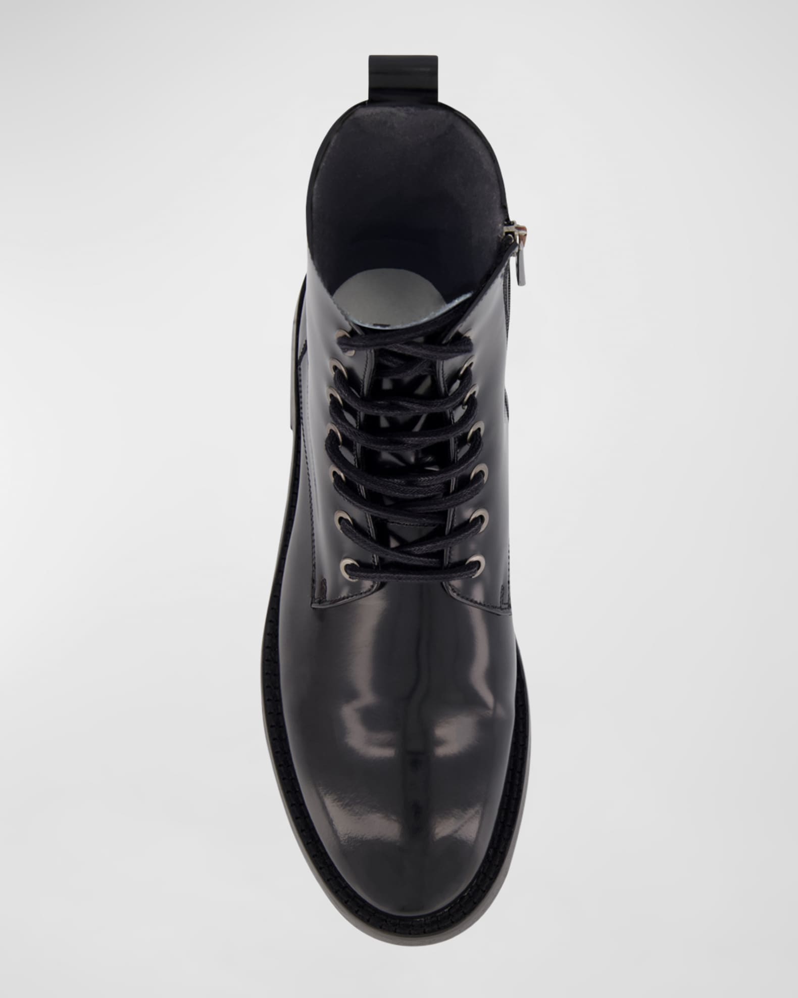 Karl Lagerfeld Paris Men's Box Leather Combat Boots | Neiman Marcus