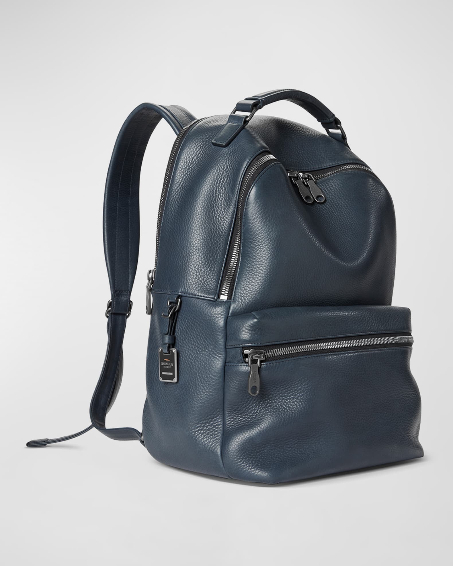 Shinola Men's Runwell Leather Backpack | Neiman Marcus