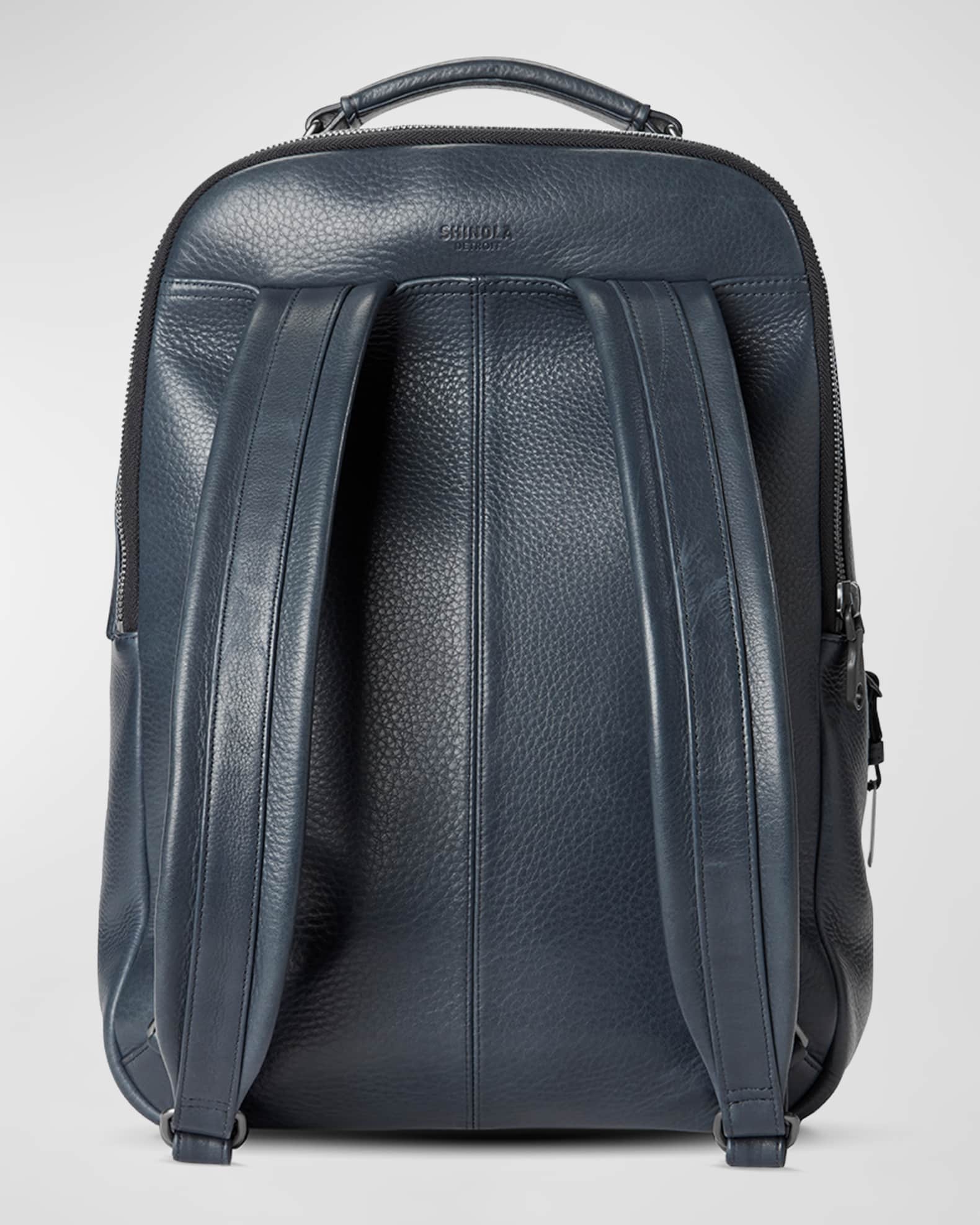 Shinola Men's Runwell Leather Backpack | Neiman Marcus