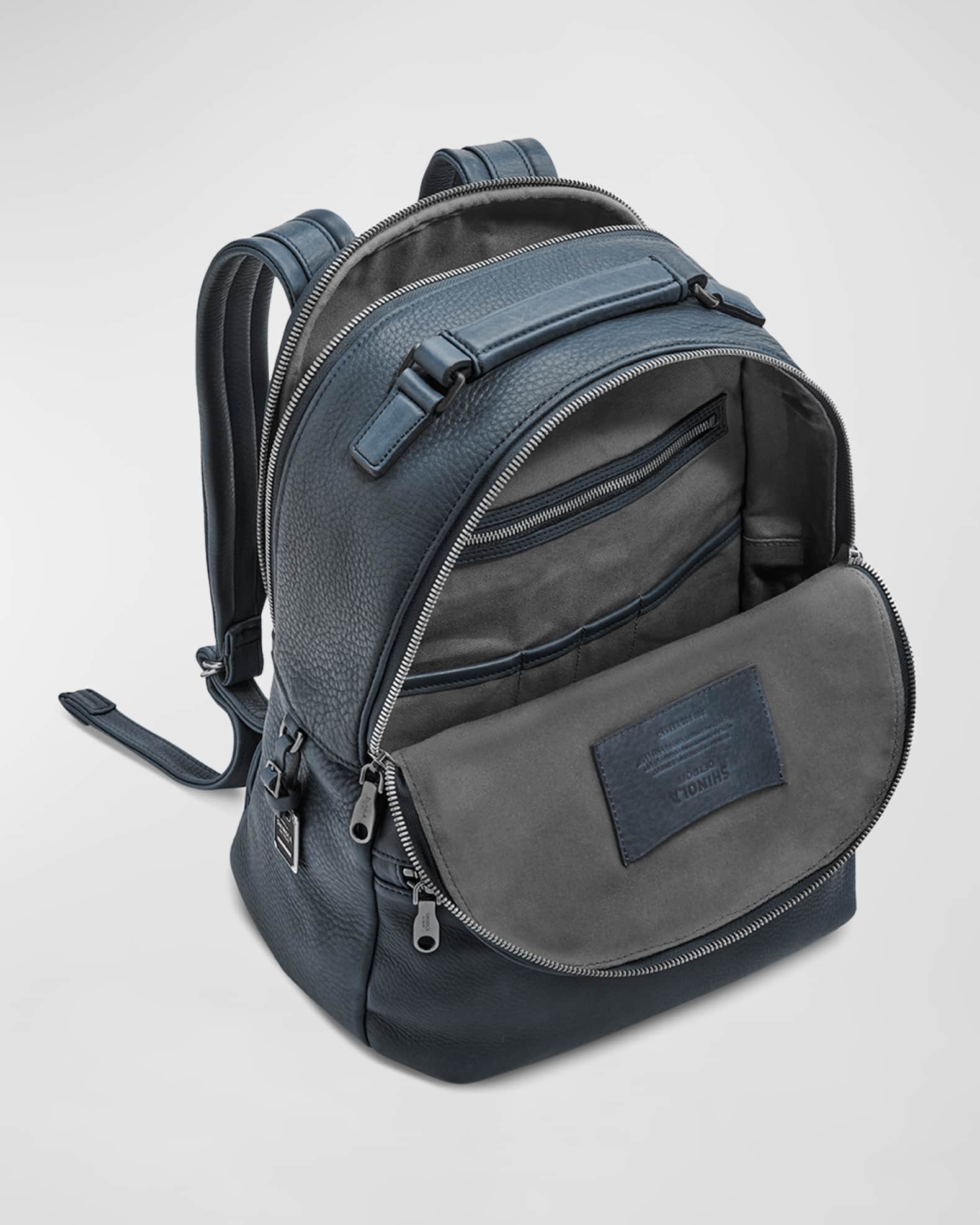 Shinola Men's Runwell Leather Backpack | Neiman Marcus