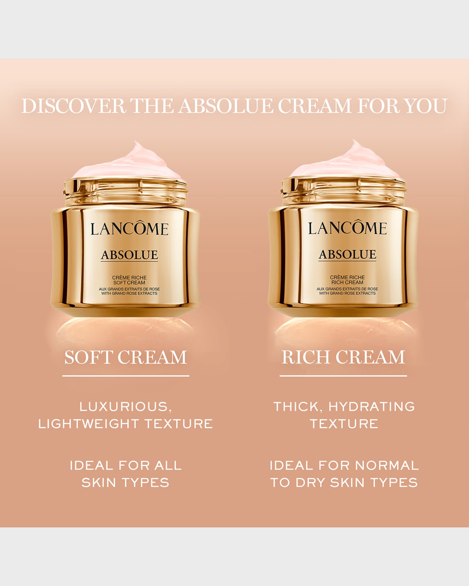Lancome Absolue Soft Cream & Refill Gift Set | Neiman Marcus