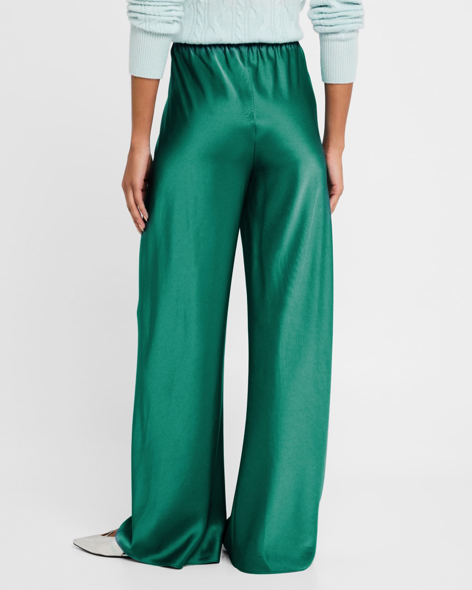 La Ligne Colby Satin Pants | Neiman Marcus