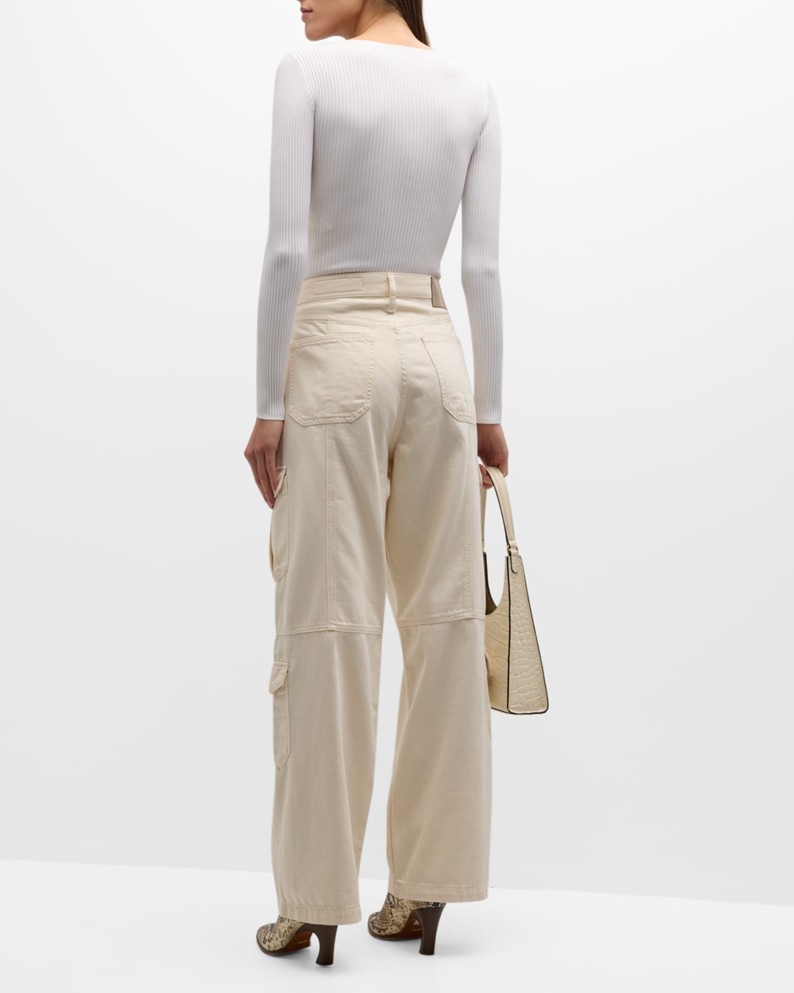 Rag & Bone Featherweight Cailyn Cargo Jeans | Neiman Marcus