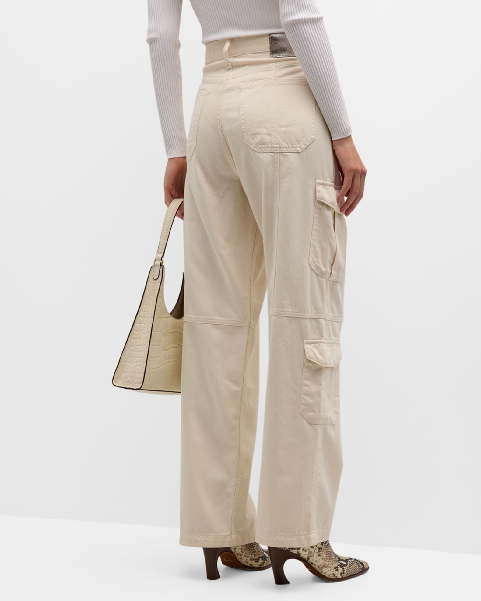 Rag & Bone Featherweight Cailyn Cargo Jeans | Neiman Marcus