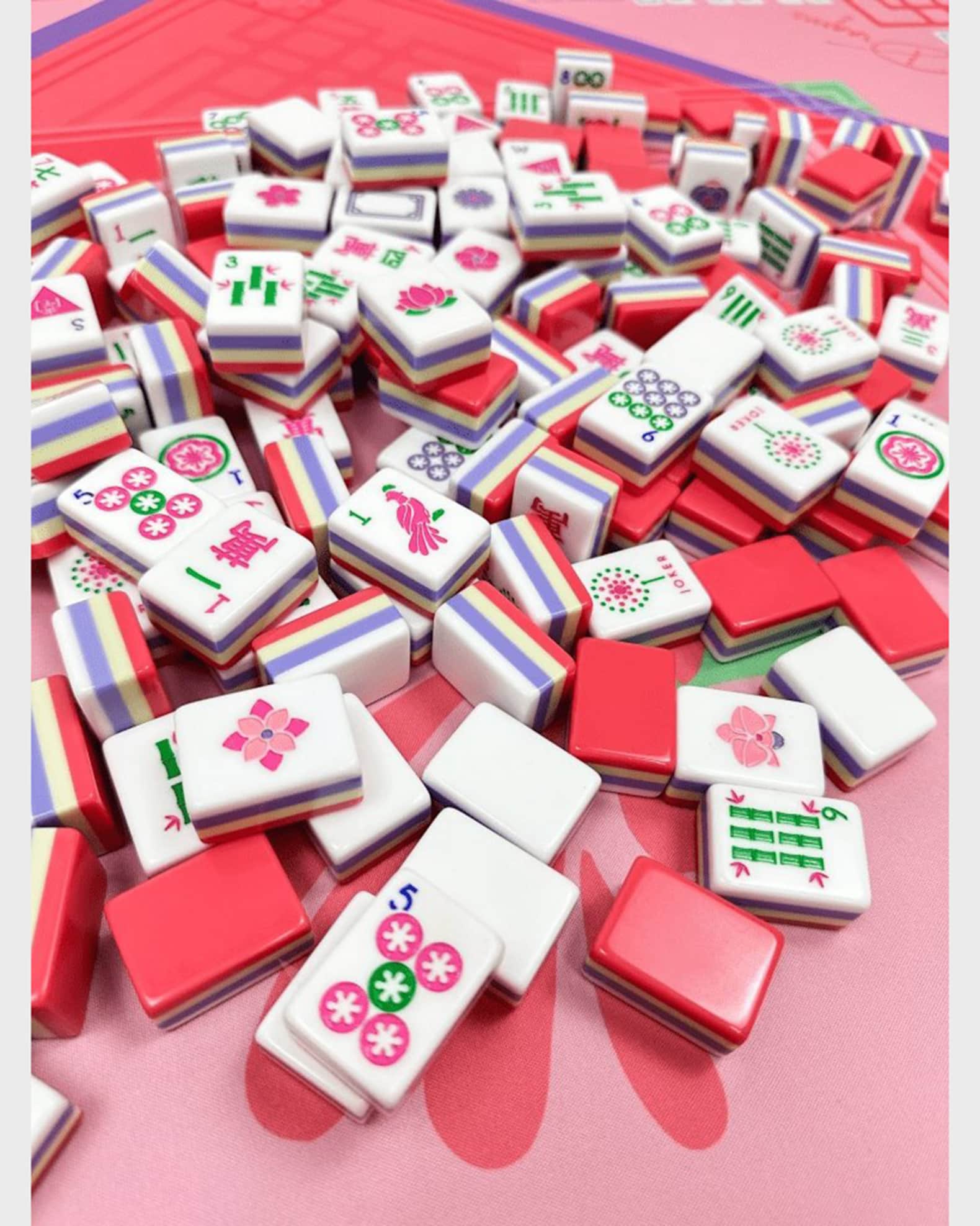 OH MY MAHJONG Spring Tiles | Neiman Marcus